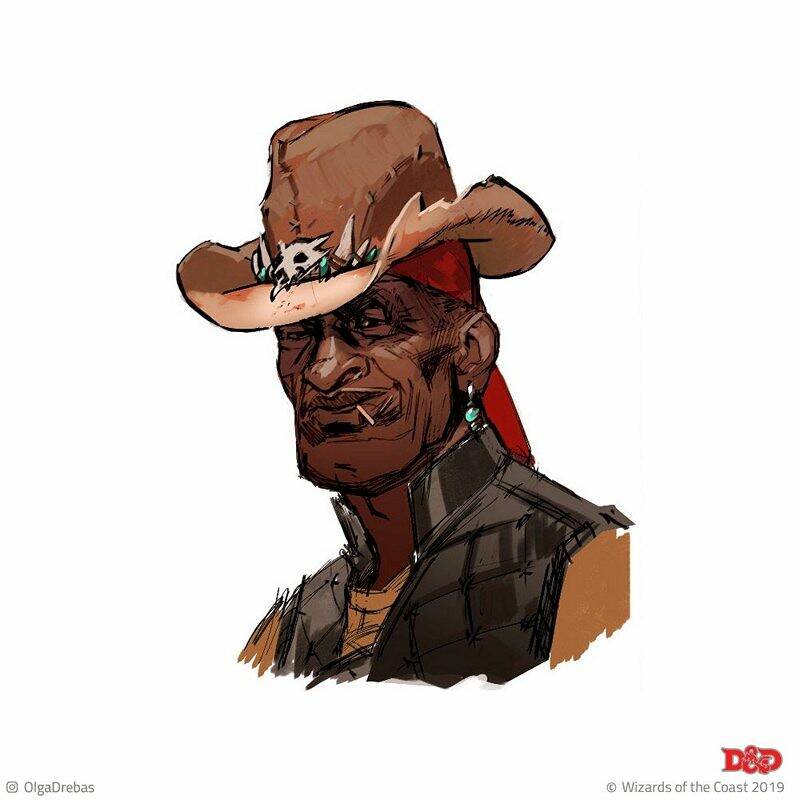 Olga Drebas - NPC illustrations for D&D Essentials Kit