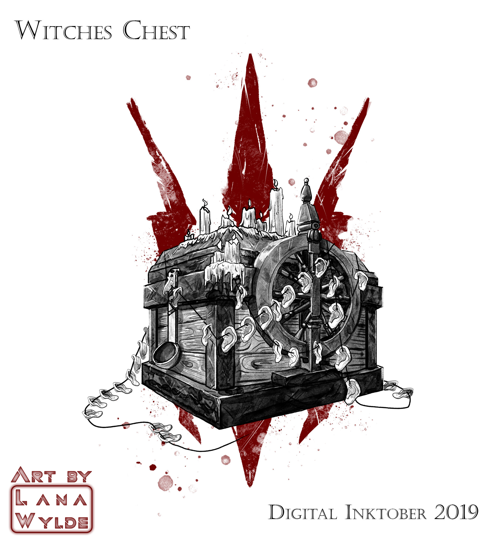 ArtStation - Day 5 - Witches chest