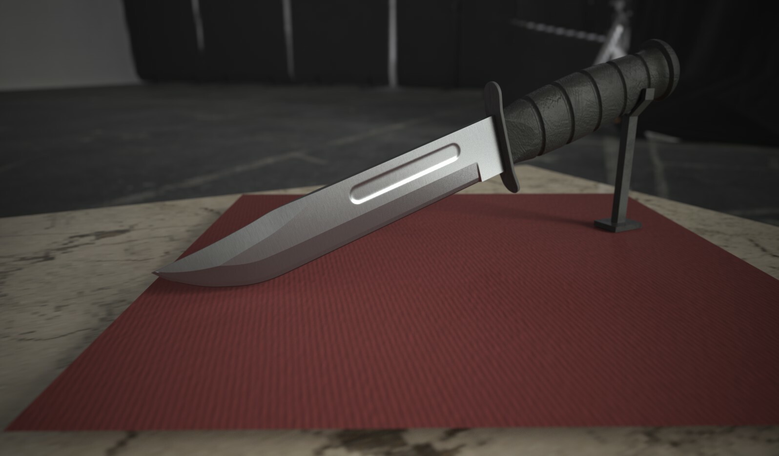 ArtStation - First Knife Render - Modelled in Blender, textured and ...