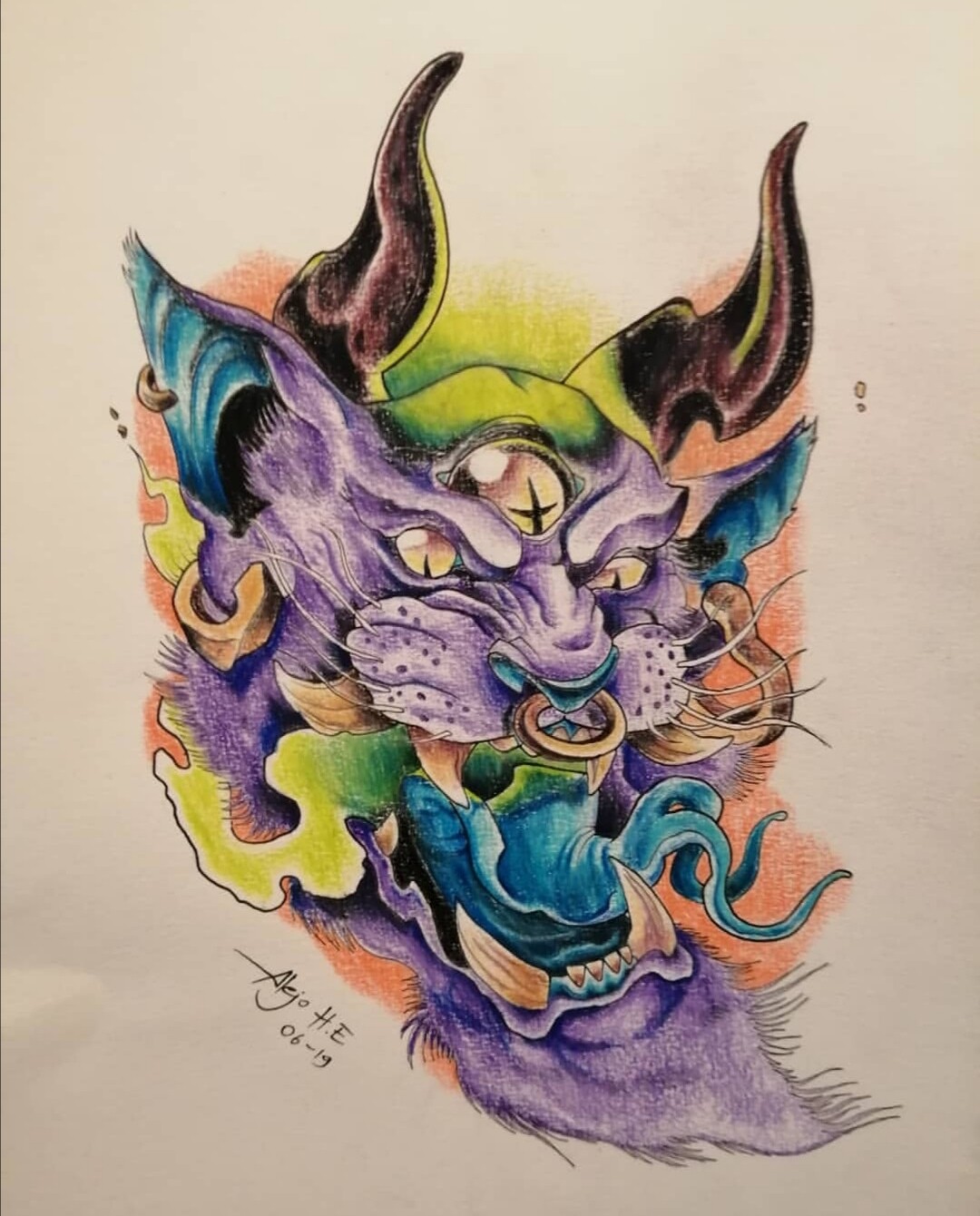 Neo Traditional Drawings