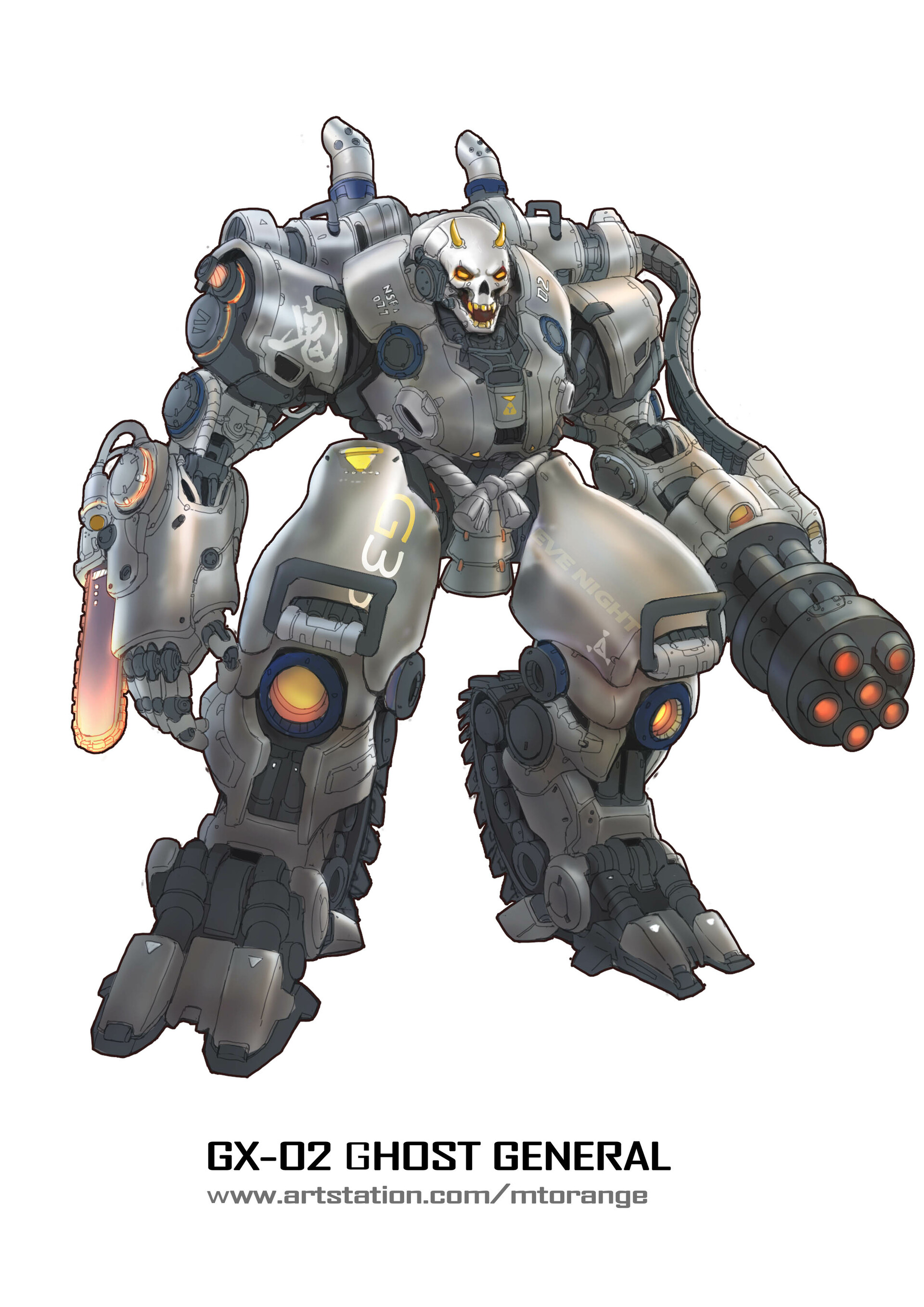 ArtStation - EVE NIGHT -GHOST GENERAL