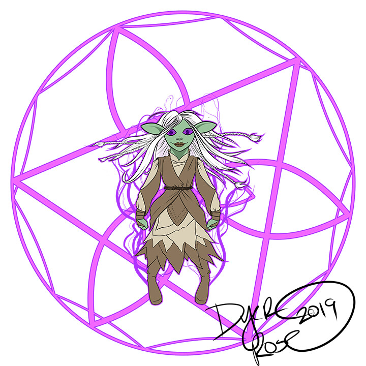 Dyer Rose - Deet Artwork and Designs