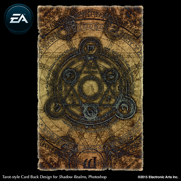 ArtStation - UI Art & Design for "Shadow Realms" by Electronic Arts