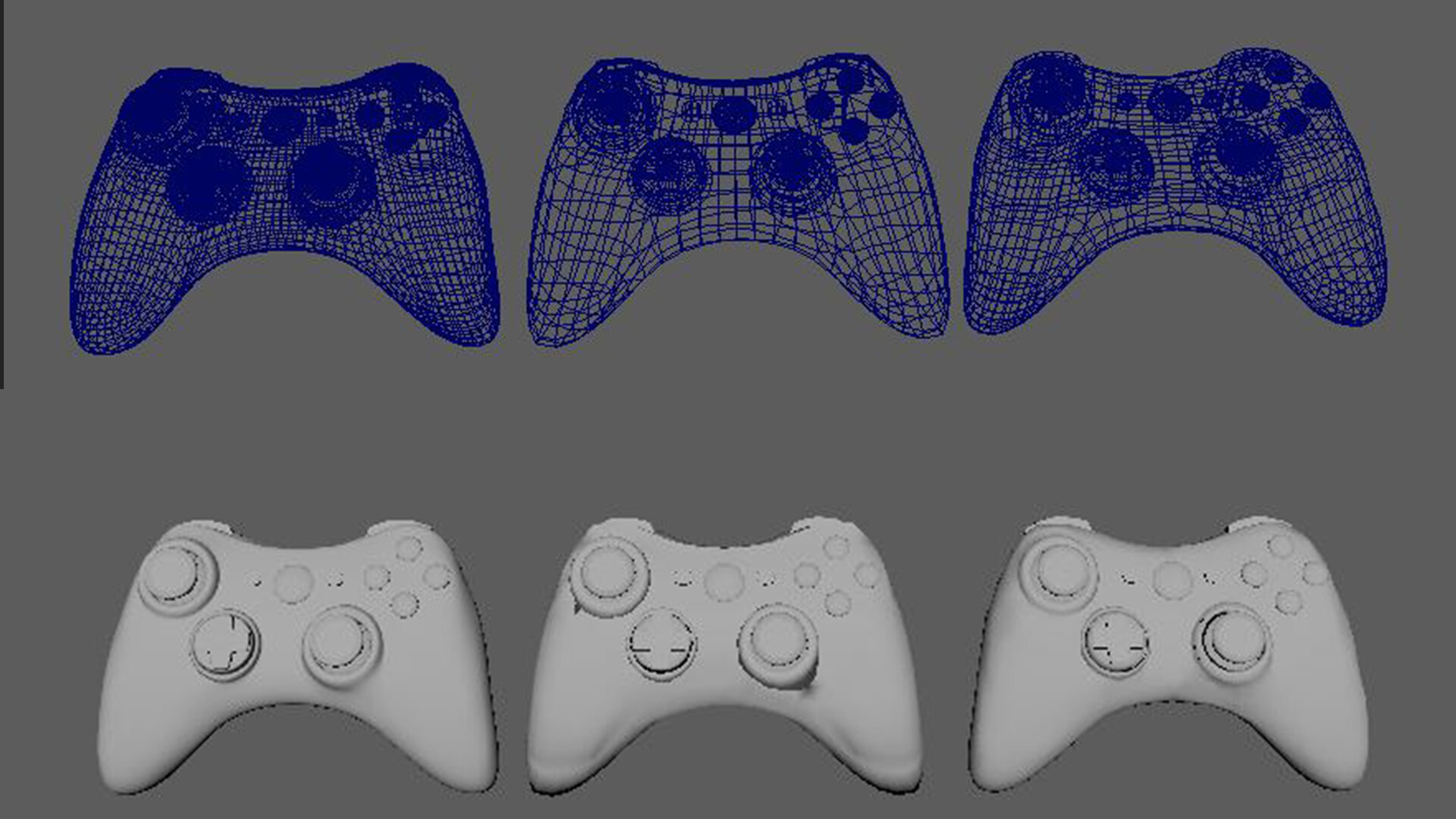 Gabriela Gendreau - XBox 360 Controller 3D Model