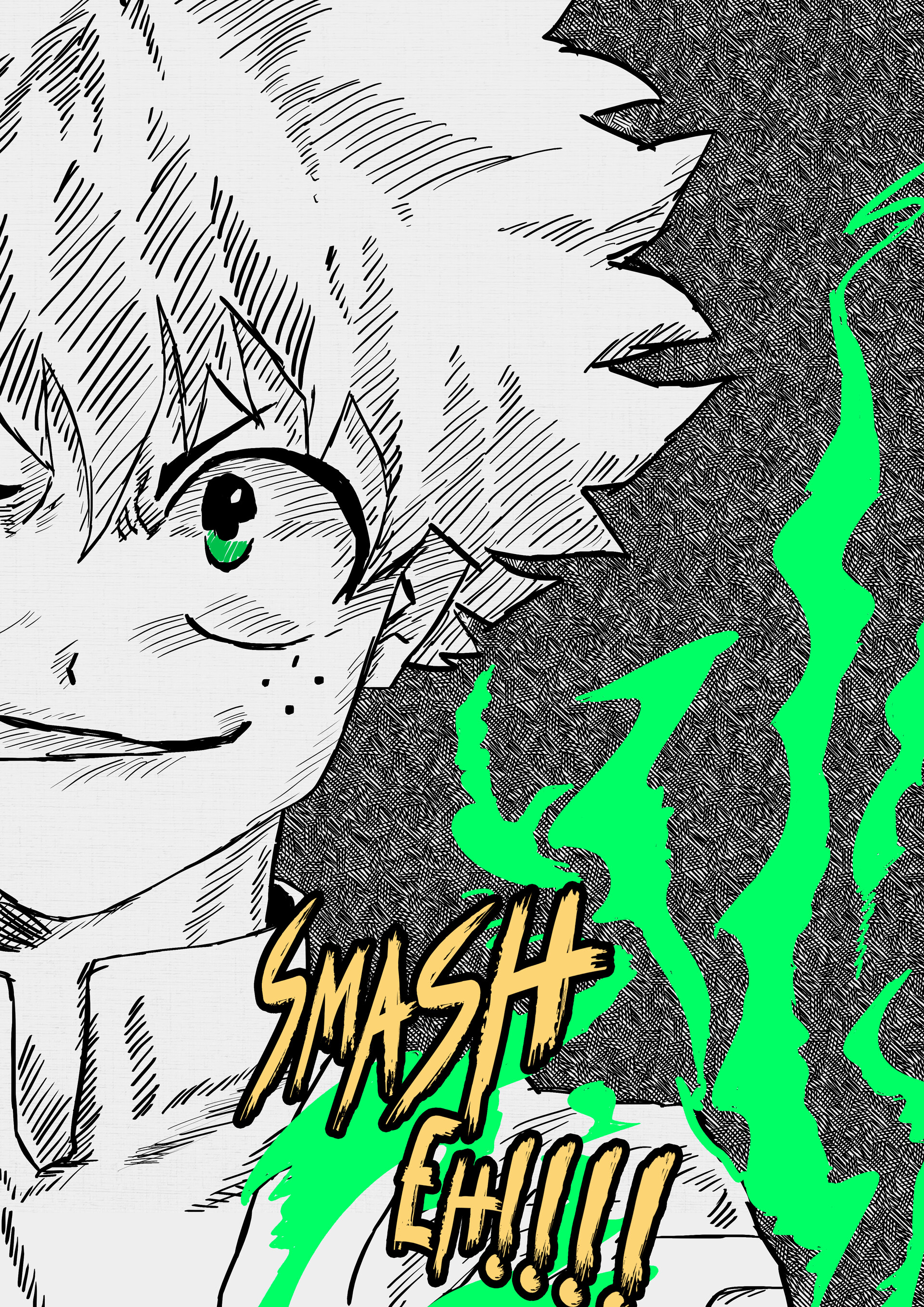 ArtStation - Deku My hero Academia