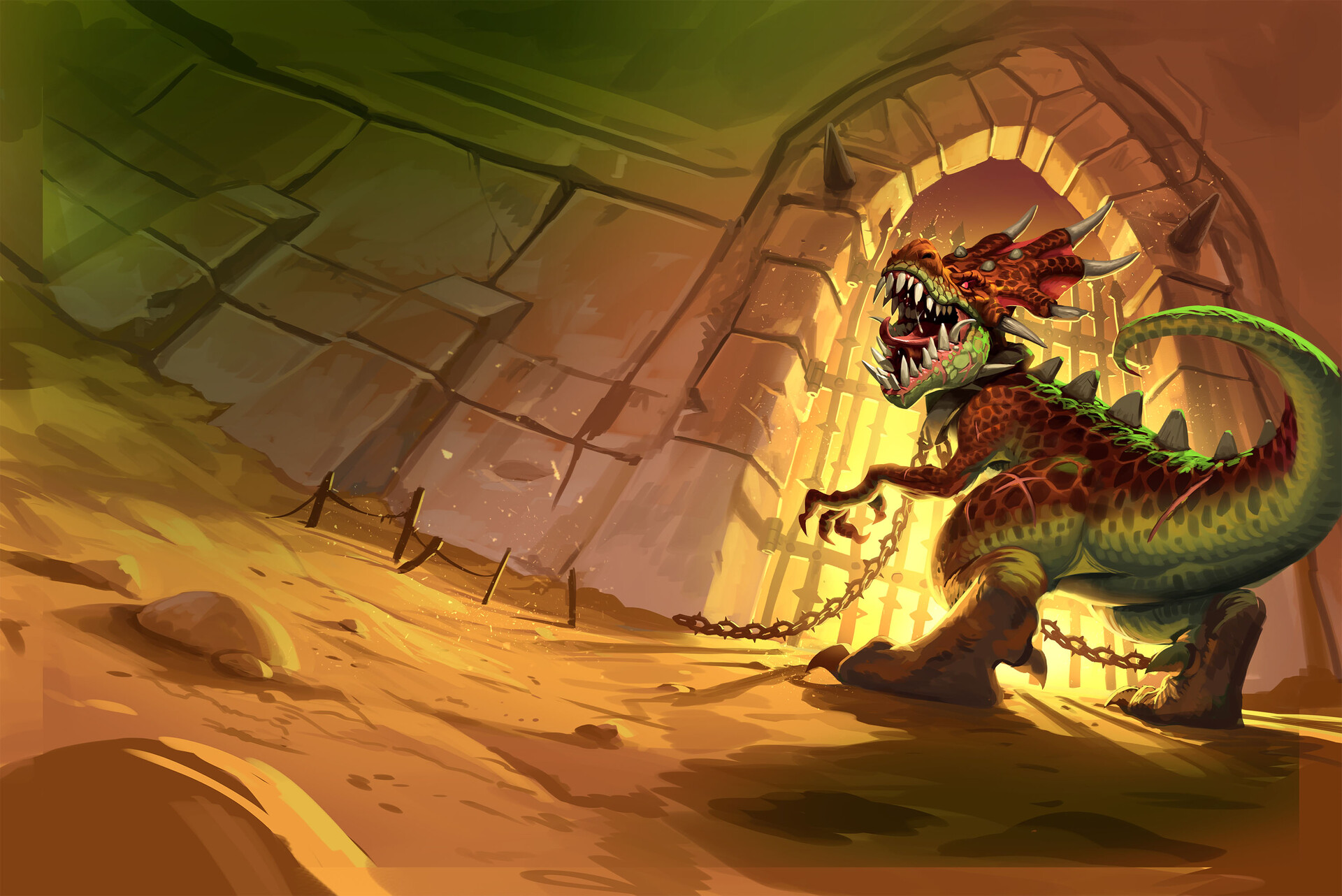 ArtStation - Tricerasaurus or .... Tyrannoceratops.