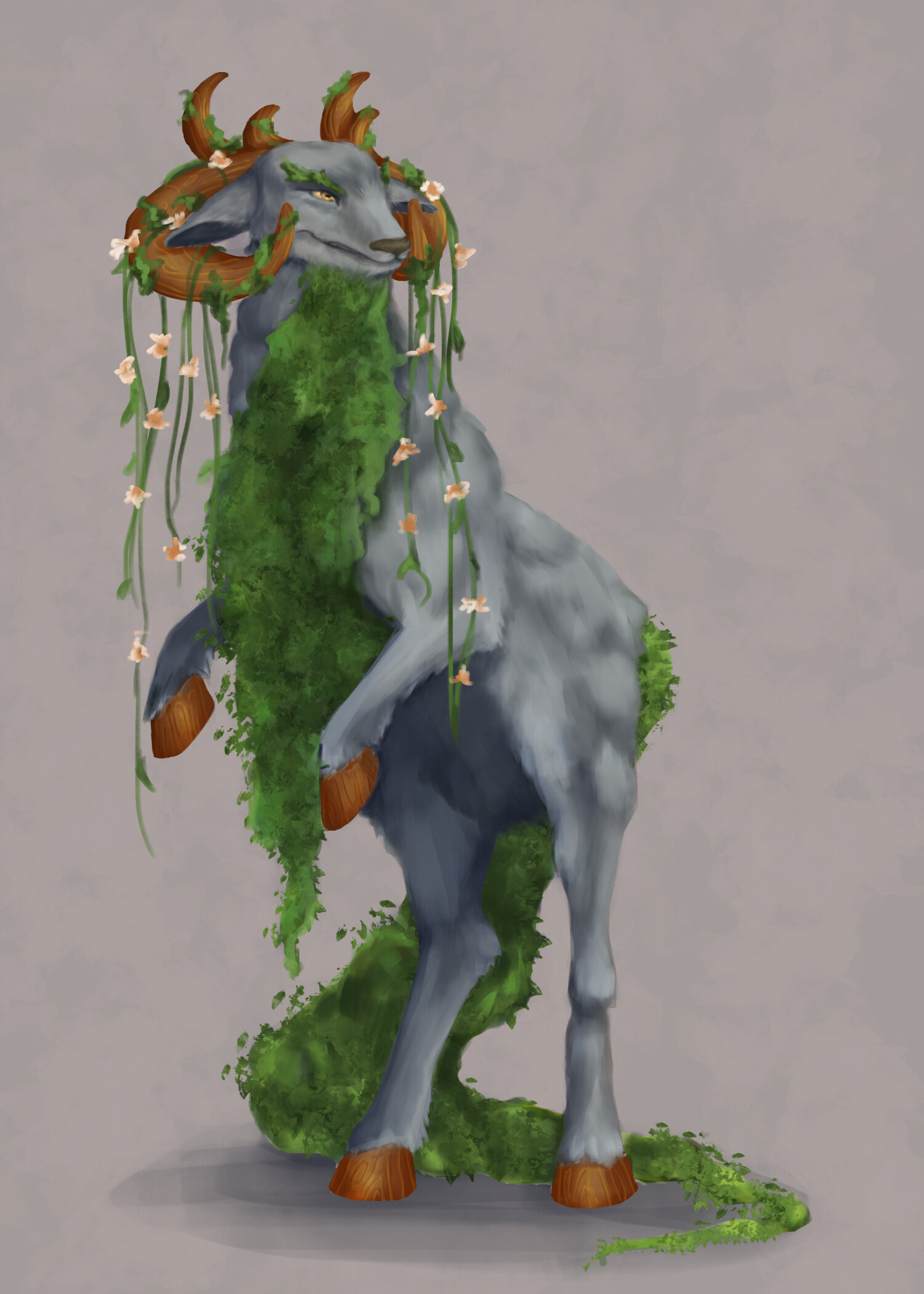 ArtStation - Earth spirit/faun