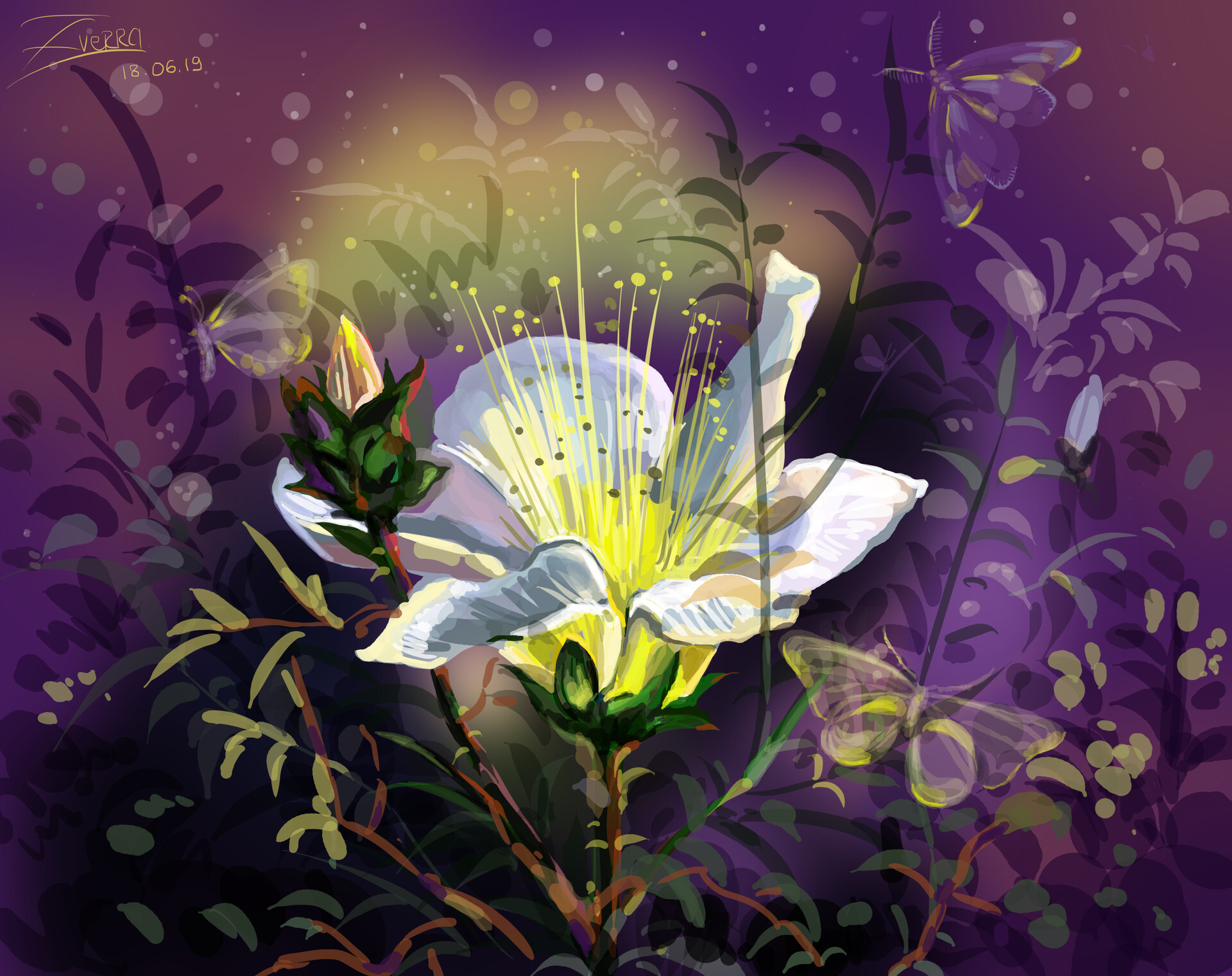 ArtStation - Magic flower