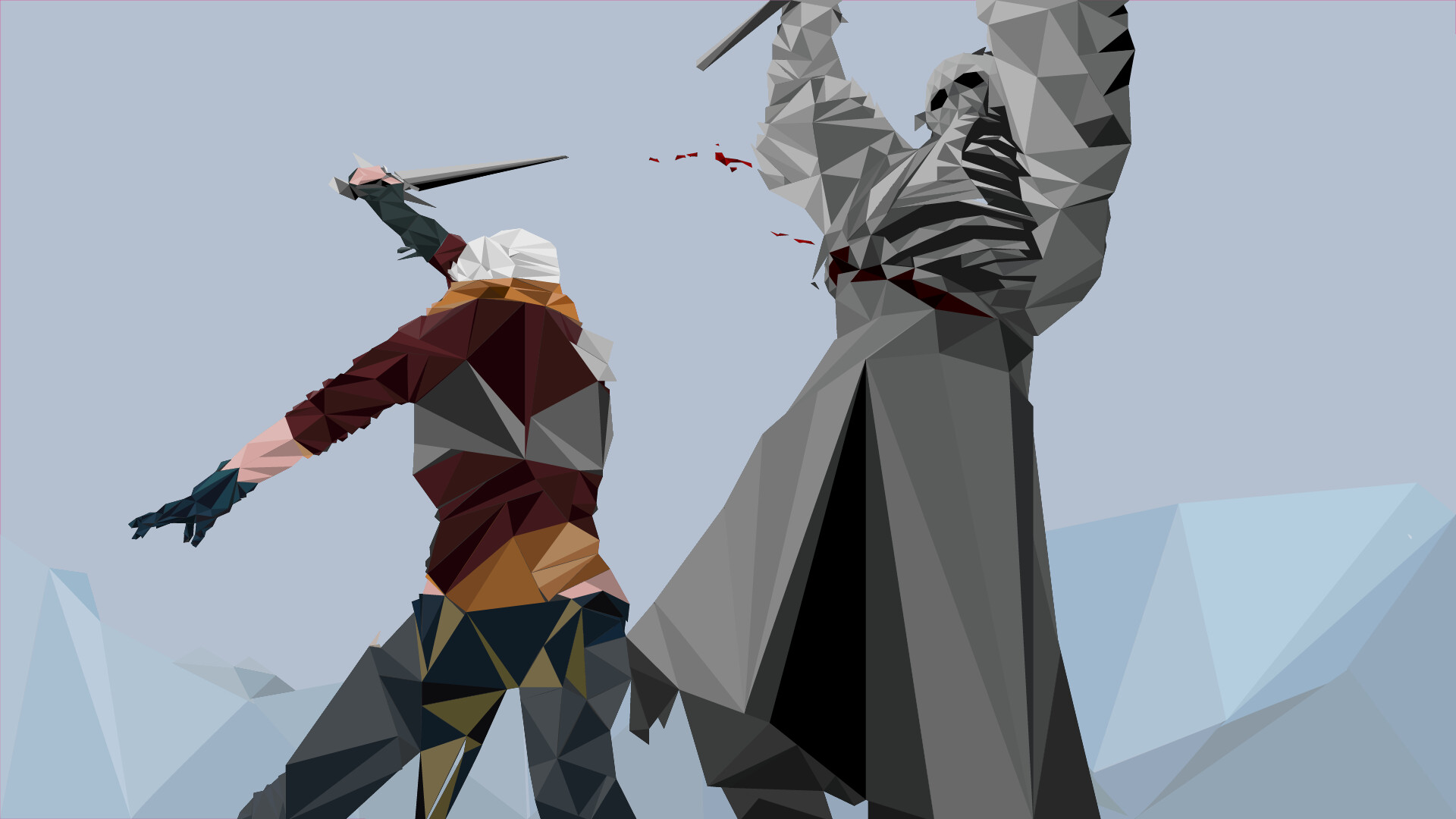 ArtStation - The Witcher 3: Vector Art