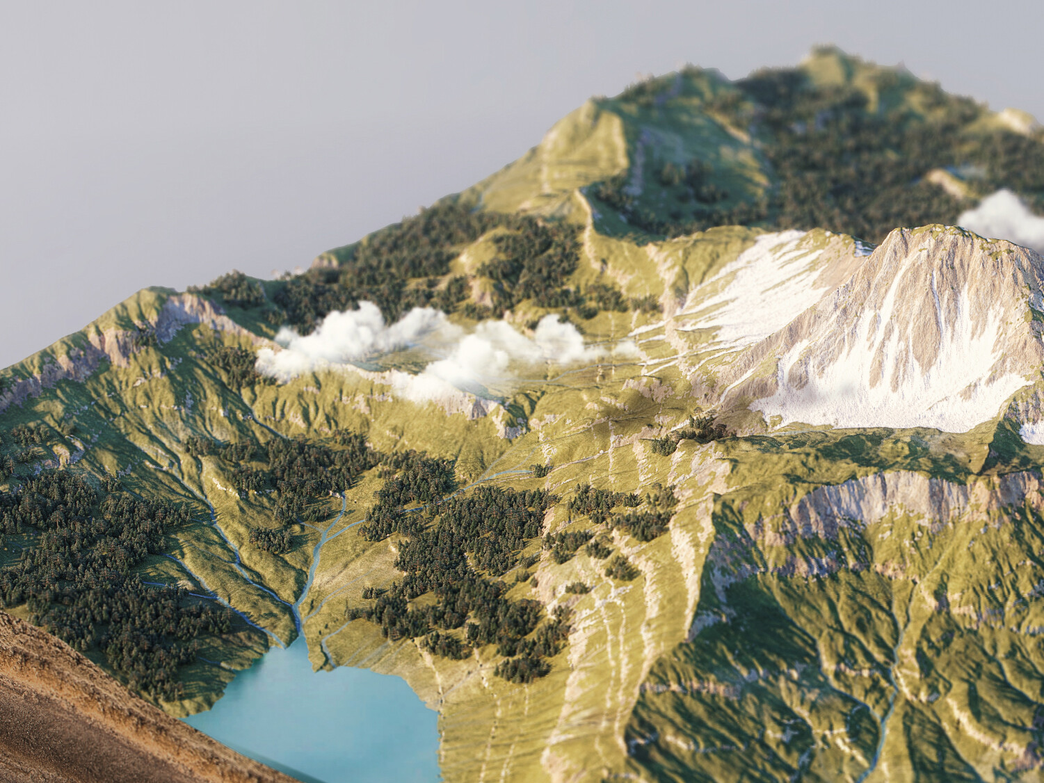 Johnny Wall - Landscape Diorama