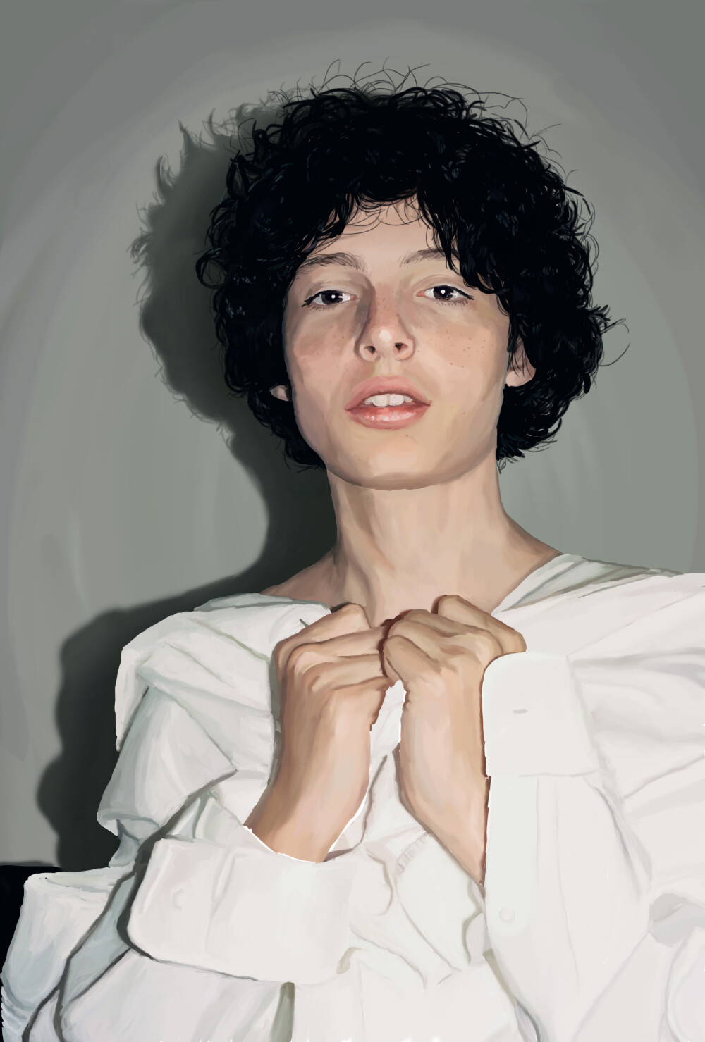 ArtStation - Portret of Finn Wolfhard