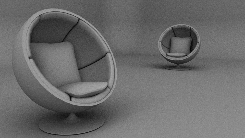 ArtStation - Round Chair