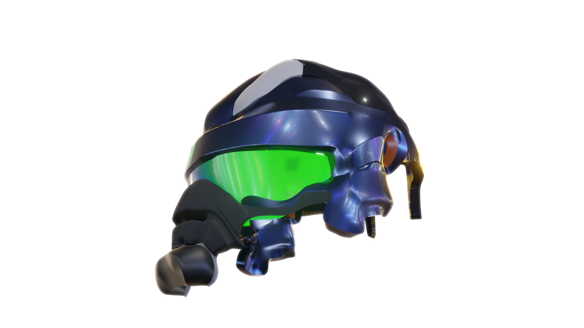 ArtStation - mech helmet_part 2