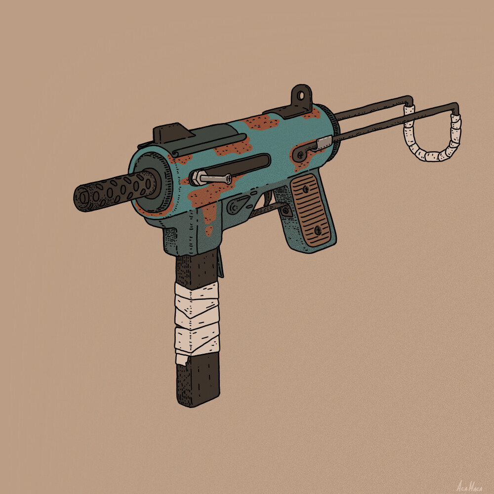 ArtStation - Custom SMG