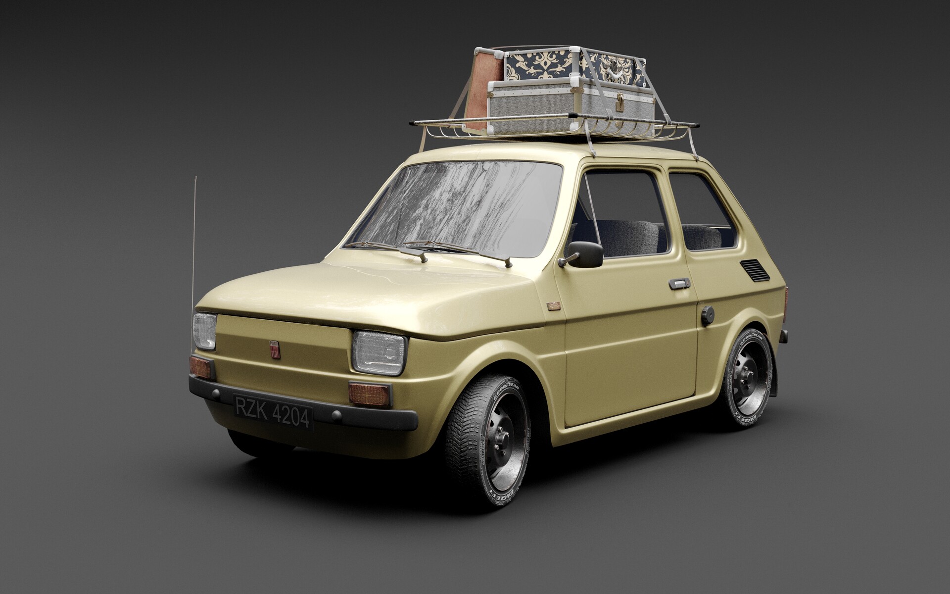ArtStation - Fiat 126p
