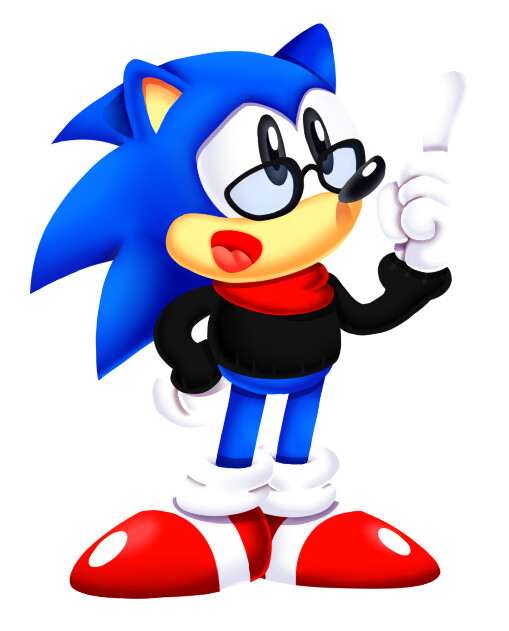 ArtStation - Classic AU Sonic