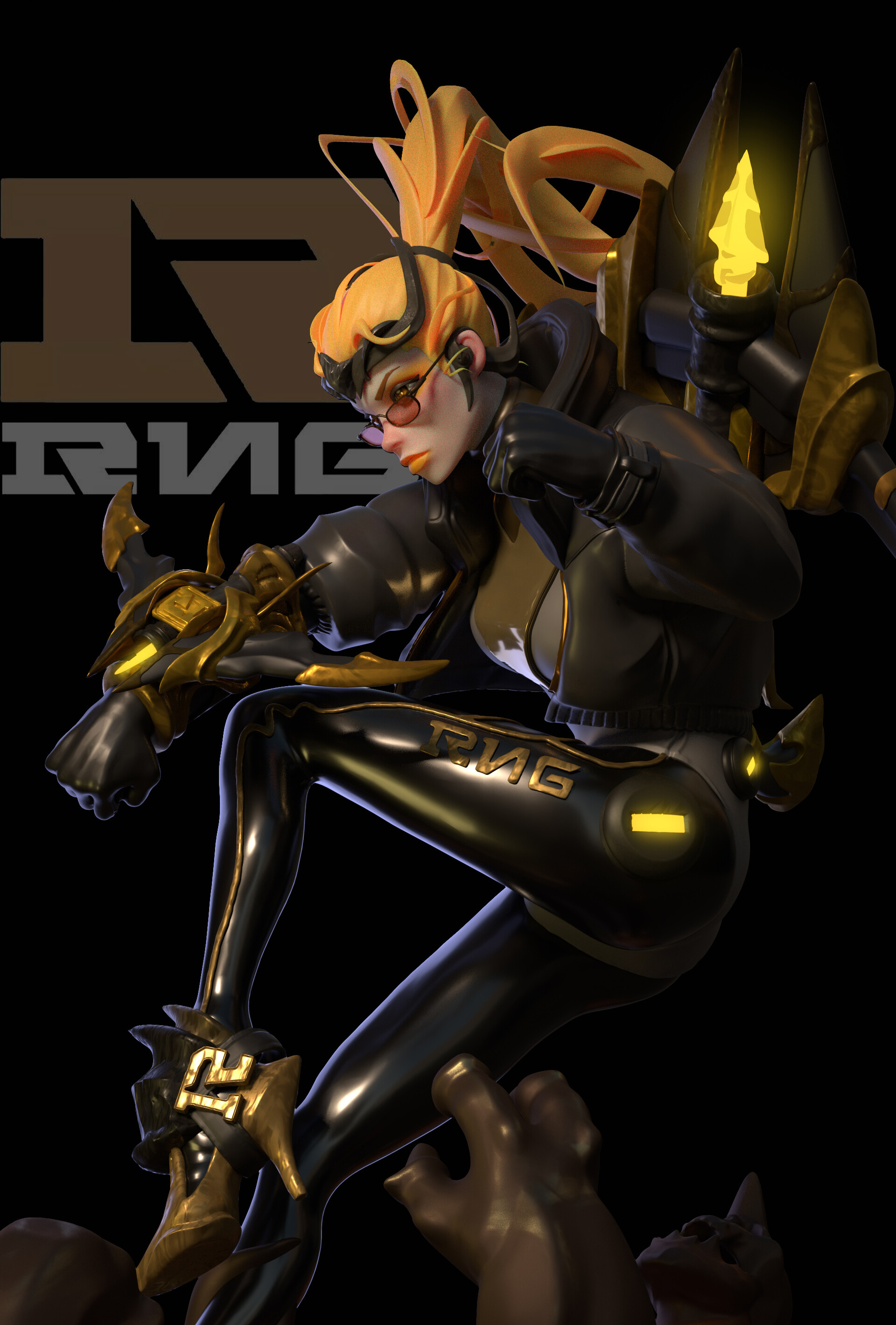 ArtStation - RNG.UZI. Vayne