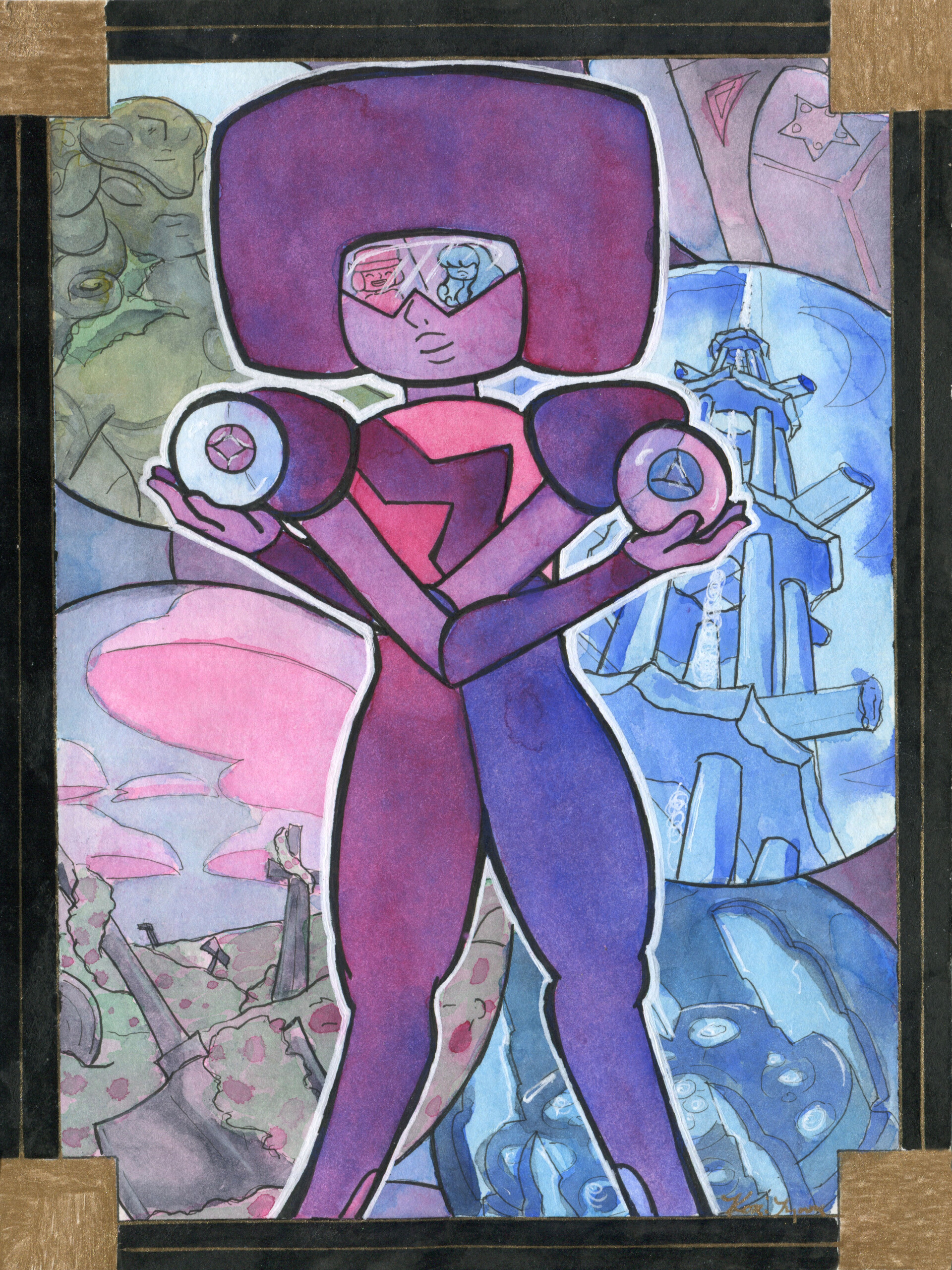 ArtStation - Steven Universe Fan-Works (Watercolor)