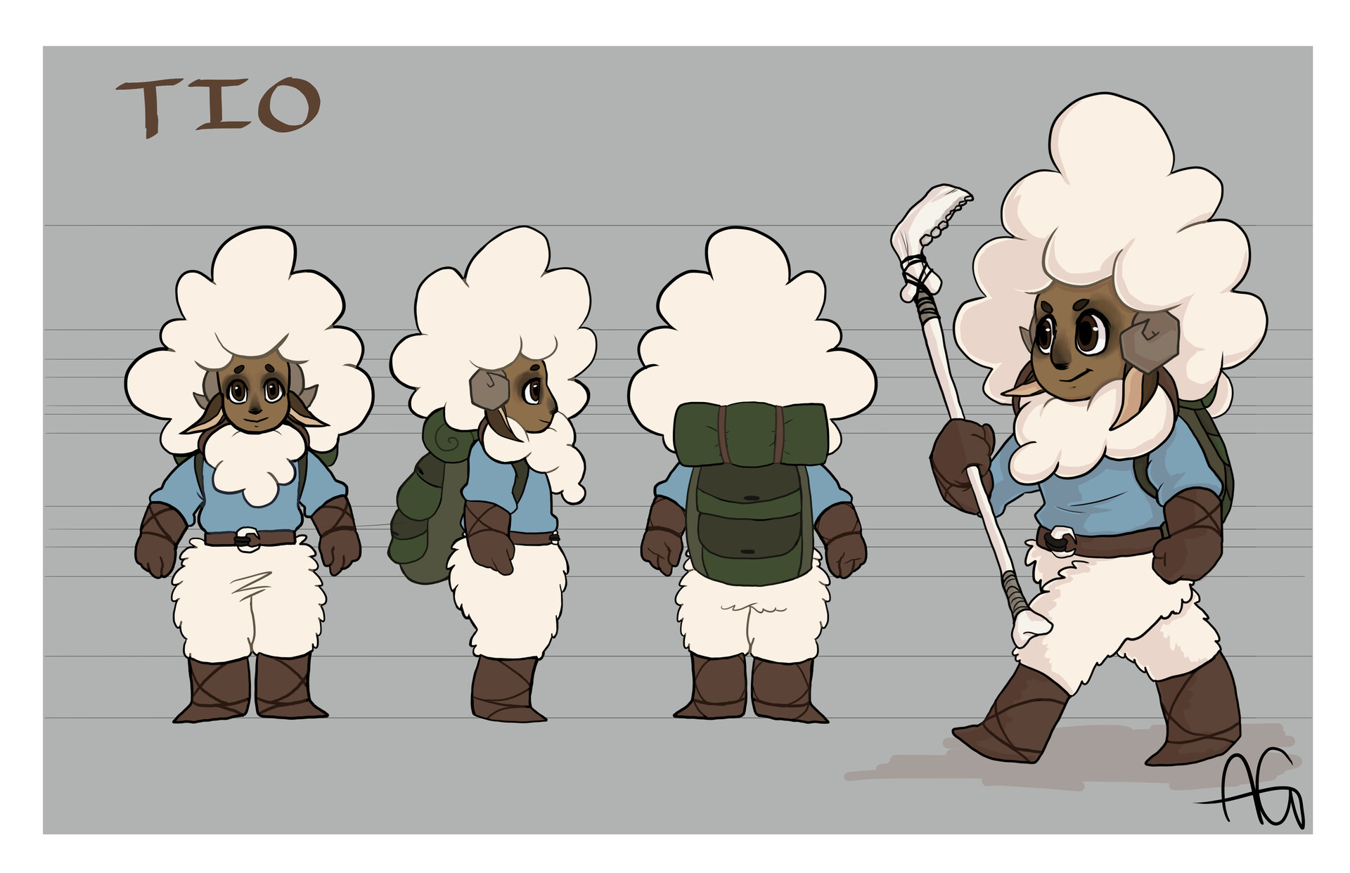 ArtStation - Character rotations