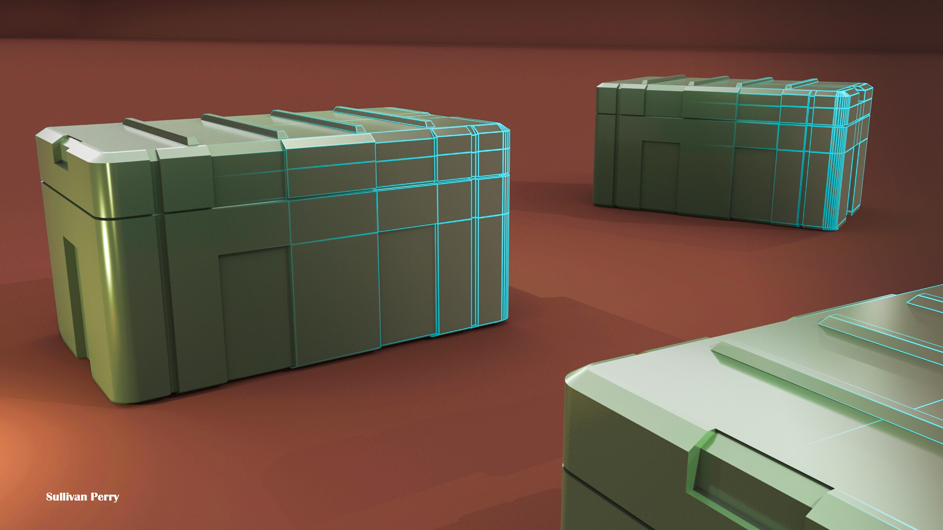 ArtStation - Ammo Crate