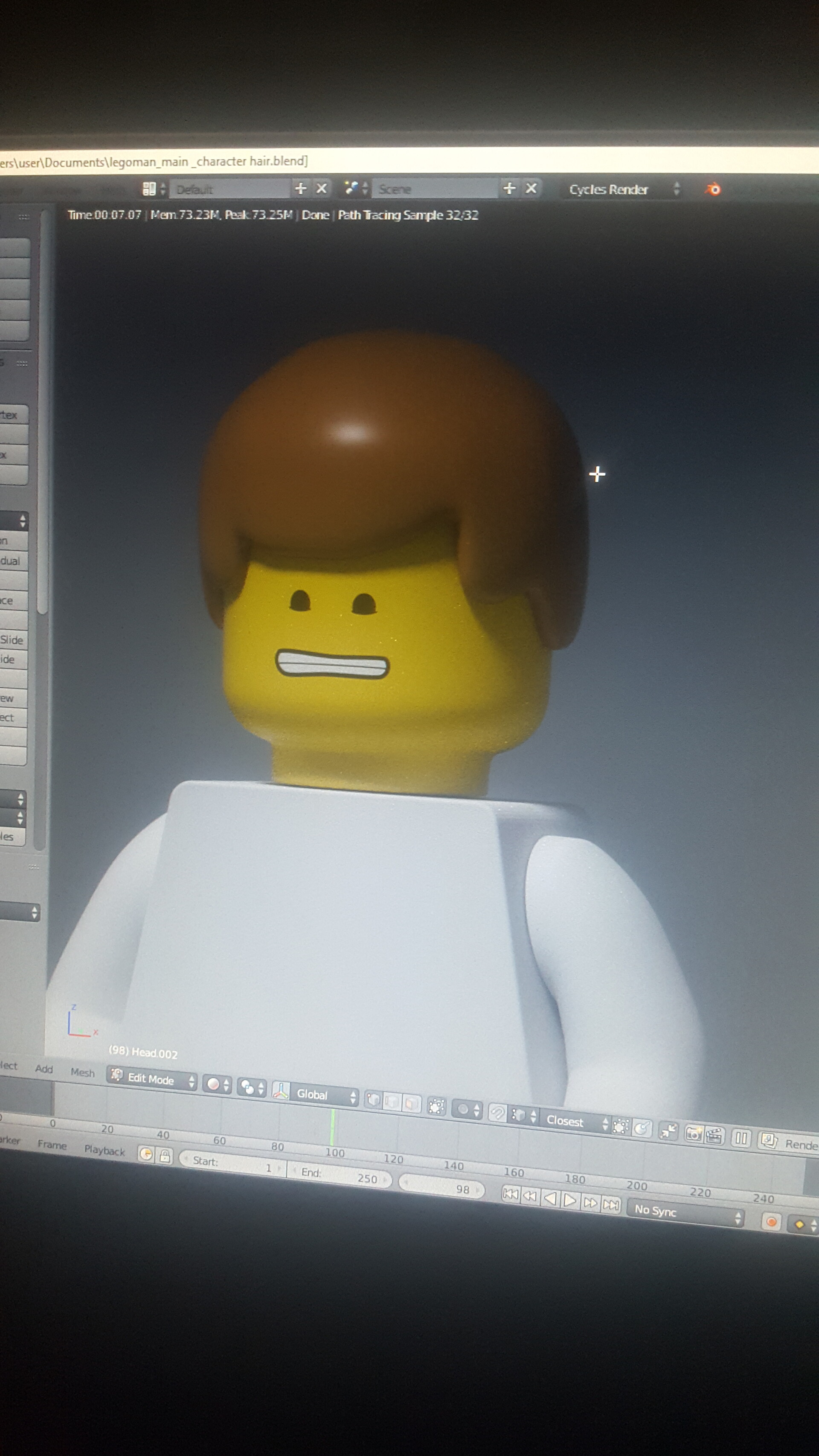 ArtStation - LEGO HAIR