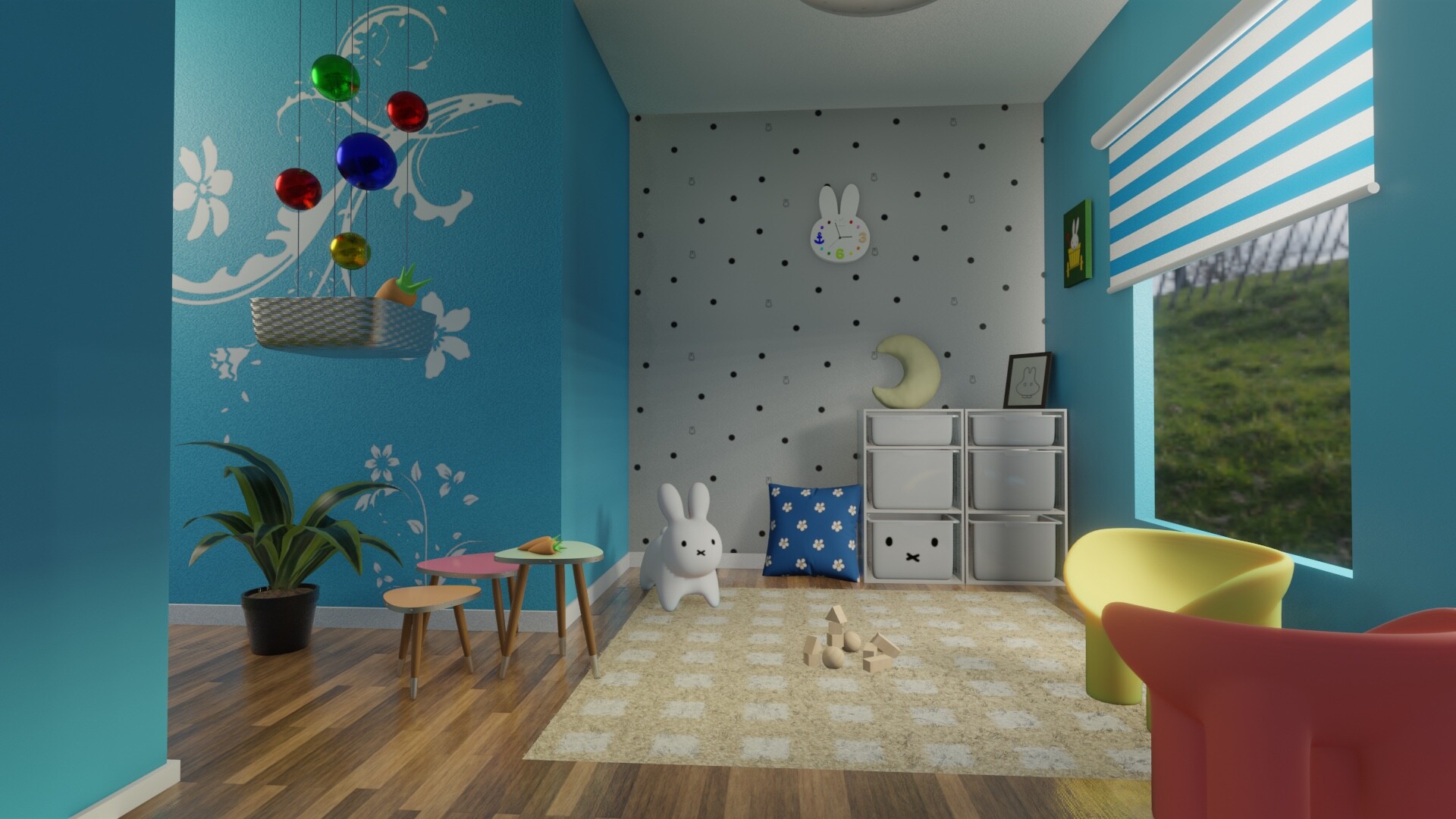 ArtStation - Miffy room