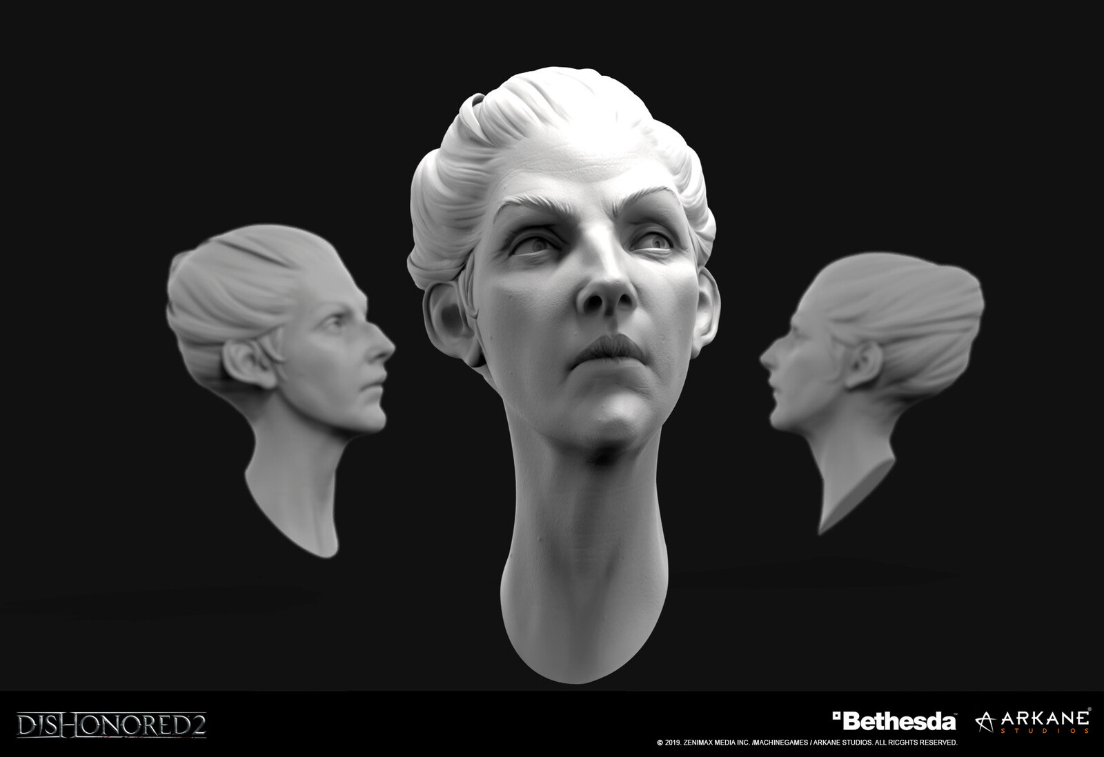 Arkane Lyon - Dishonored 2 Characters Art