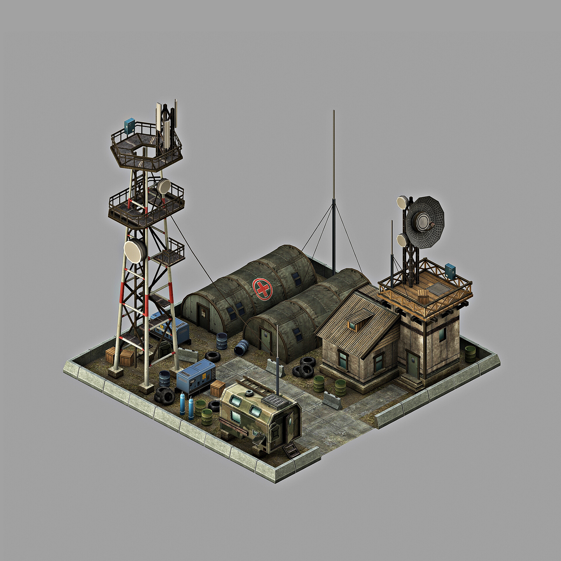 ArtStation - Barracks