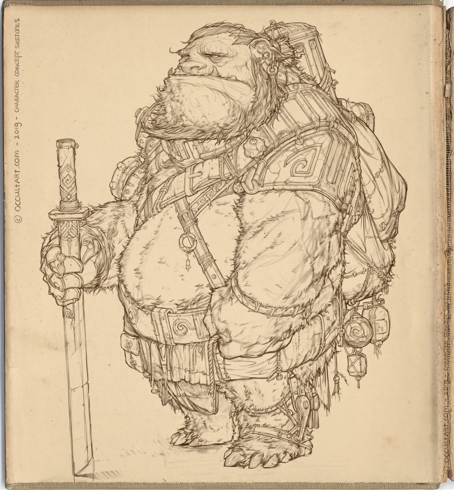 OccultArt Creation Studios - Concept Sketches