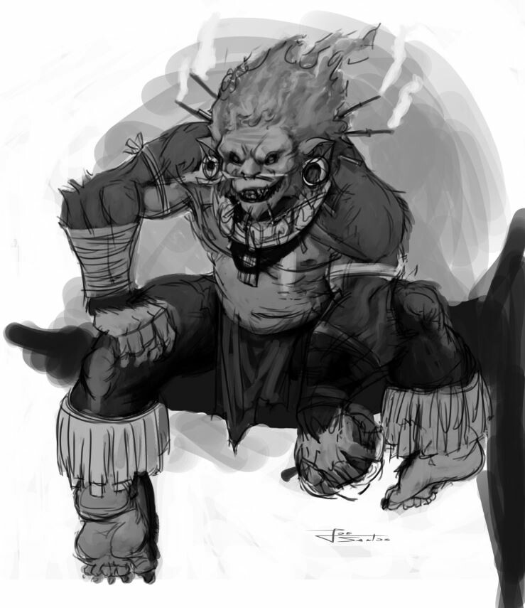 Unique Entretenimento Digital - Curupira - Projeto GF - Brazil Folklore