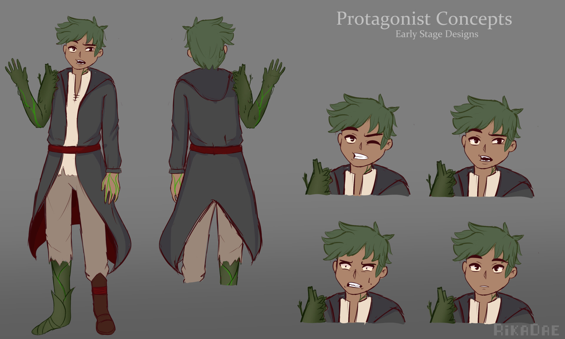 ArtStation - Protagonist Concepts