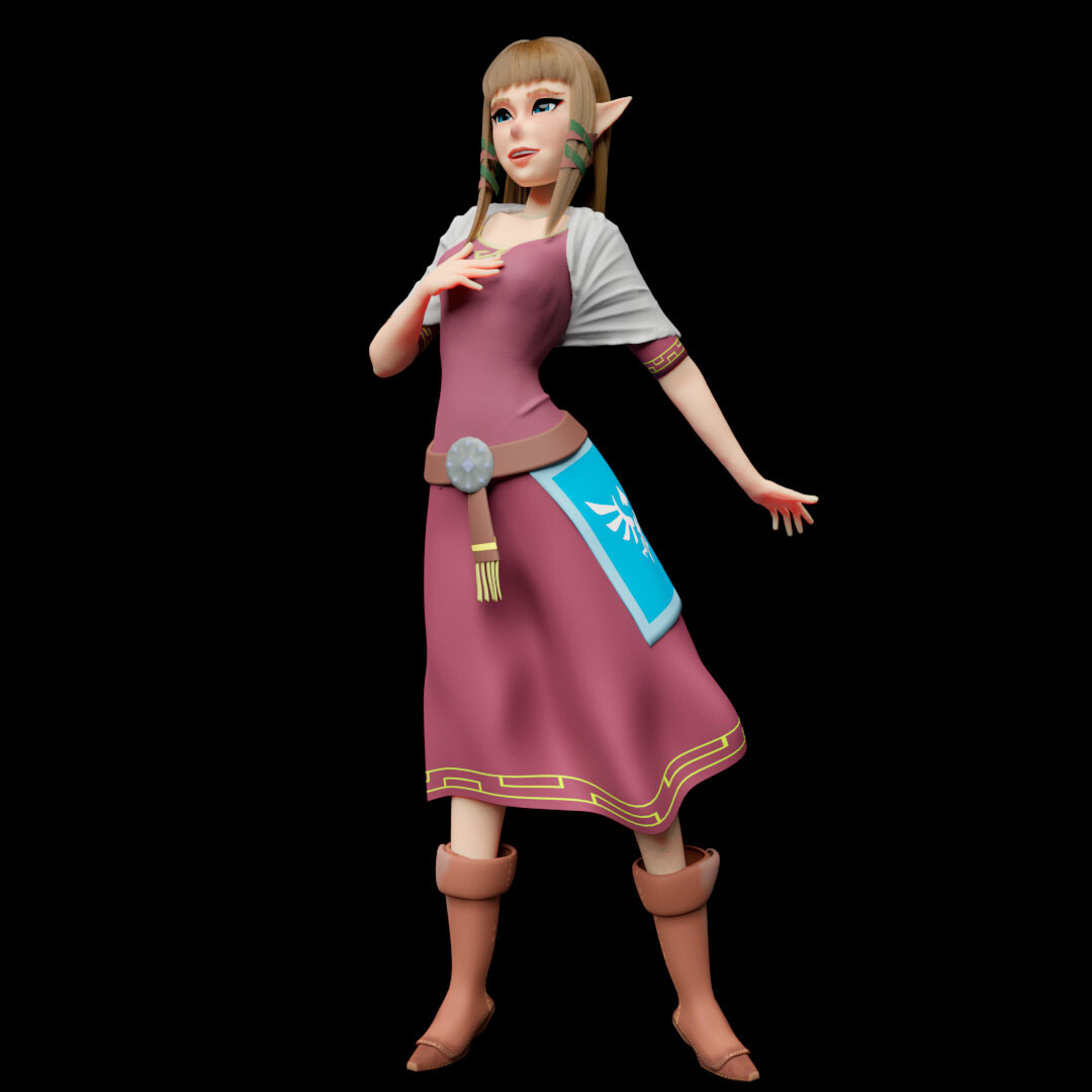 ArtStation - Zelda Skyward Sword