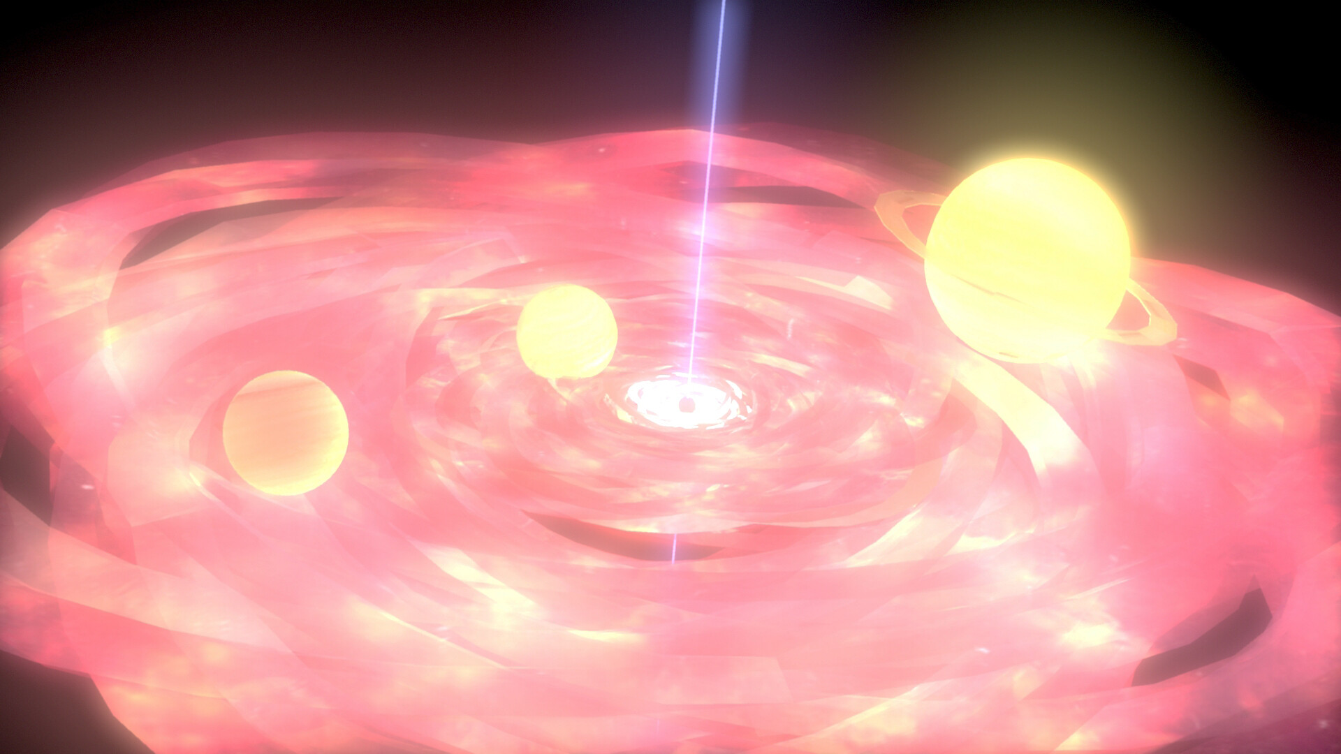 ArtStation - Supernova 3D Concept Art (Eating stars and planets)