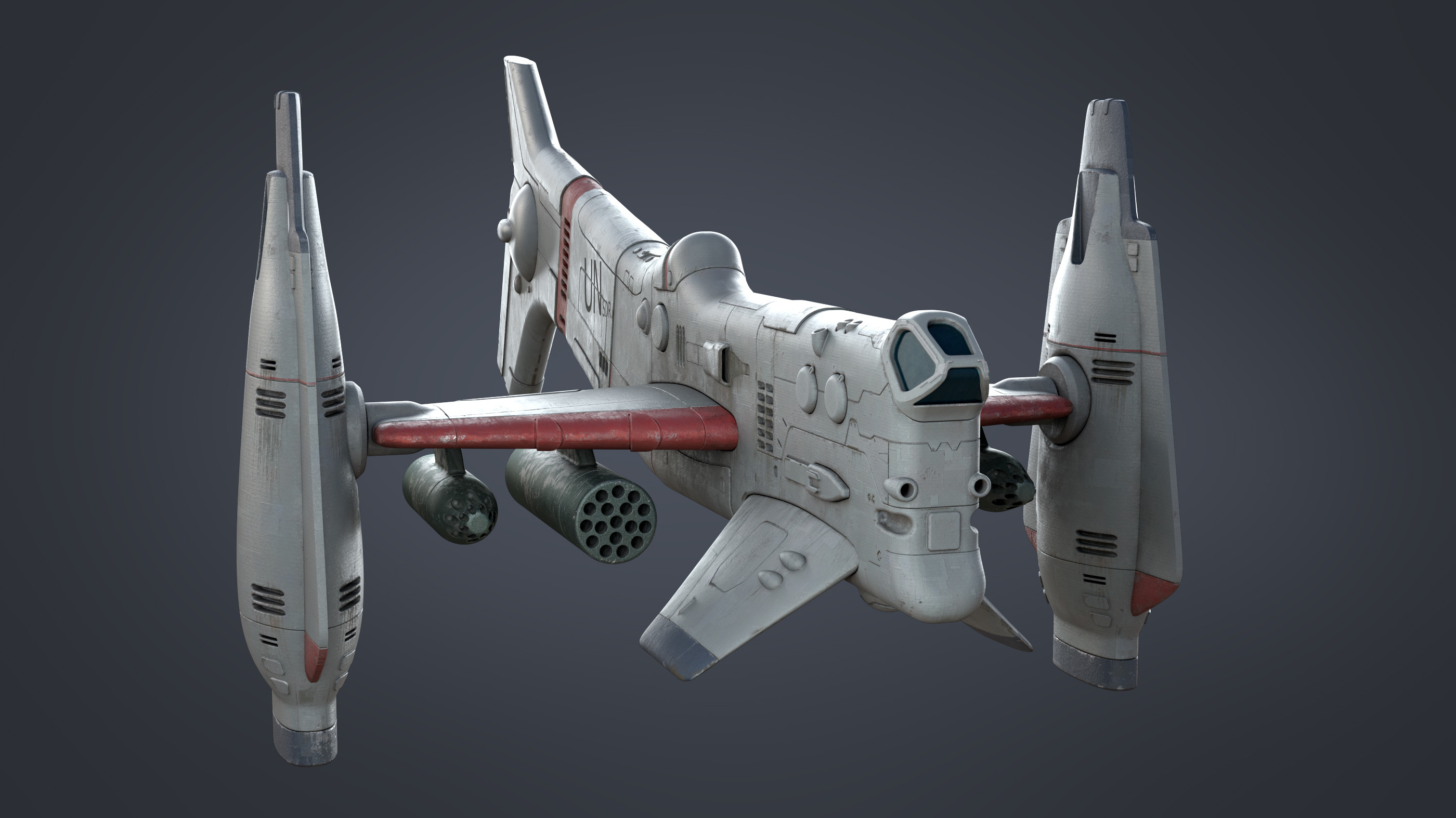 Sam Keating - UN Heavy Gunship
