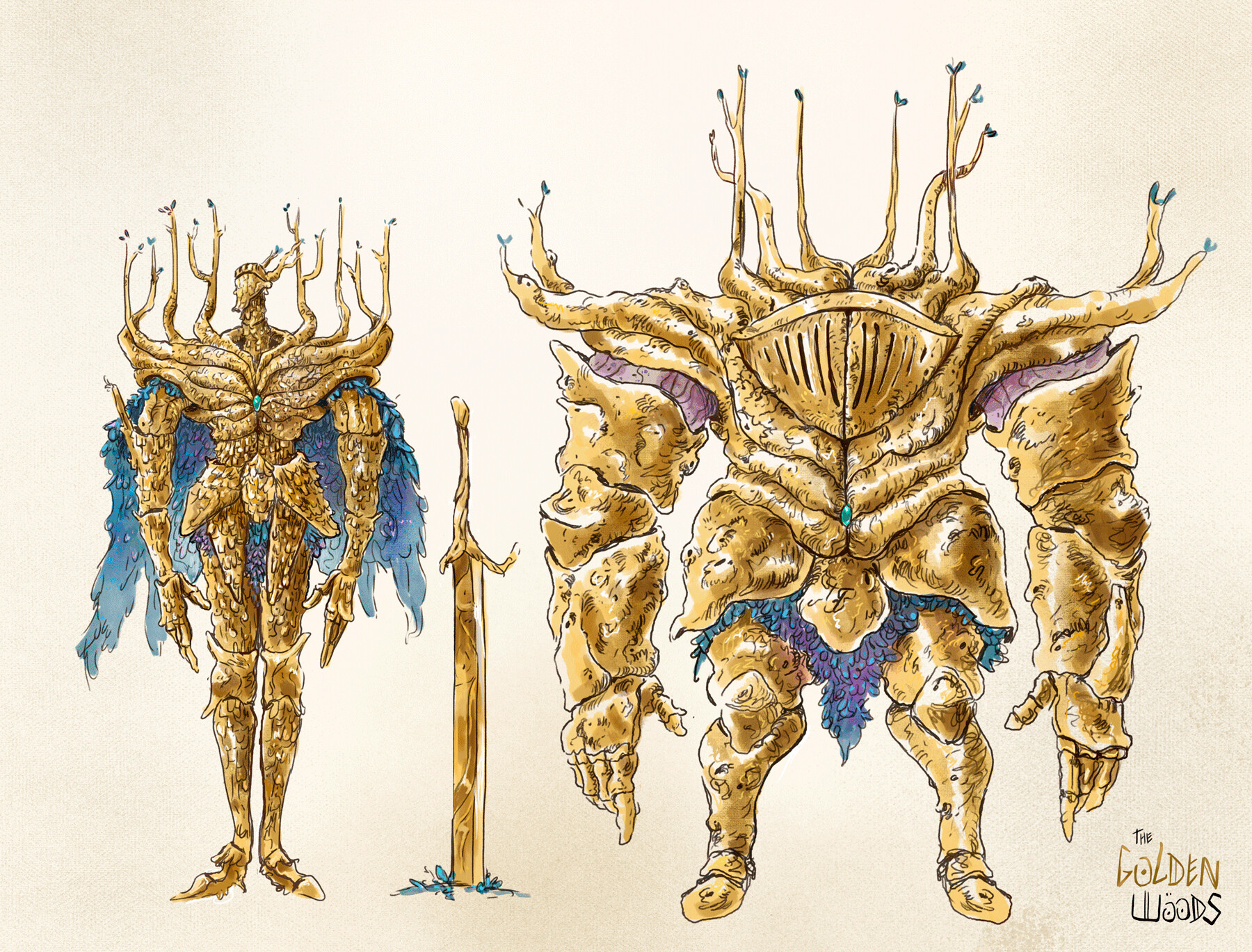 ArtStation - The Golden Legion