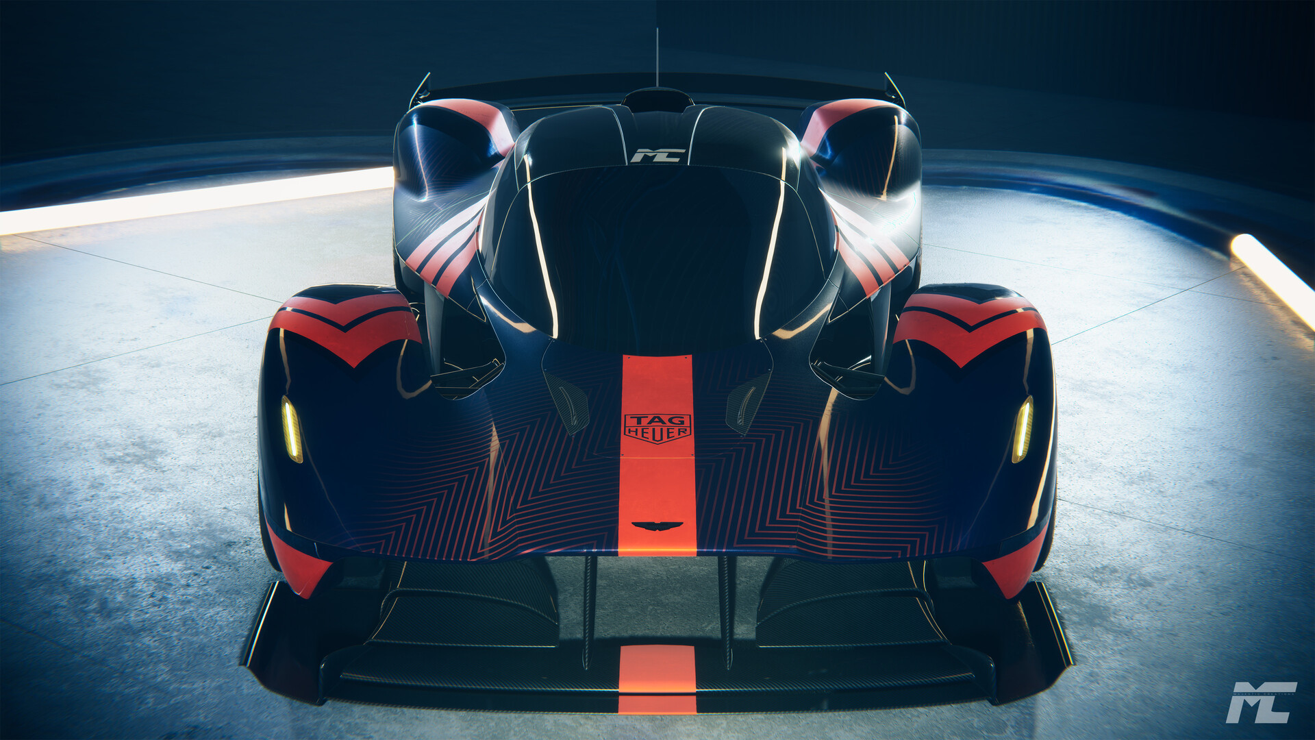 ArtStation - Aston Martin Valkyrie AMR in Unity 2019.3b5 + HDRP 7.1.2