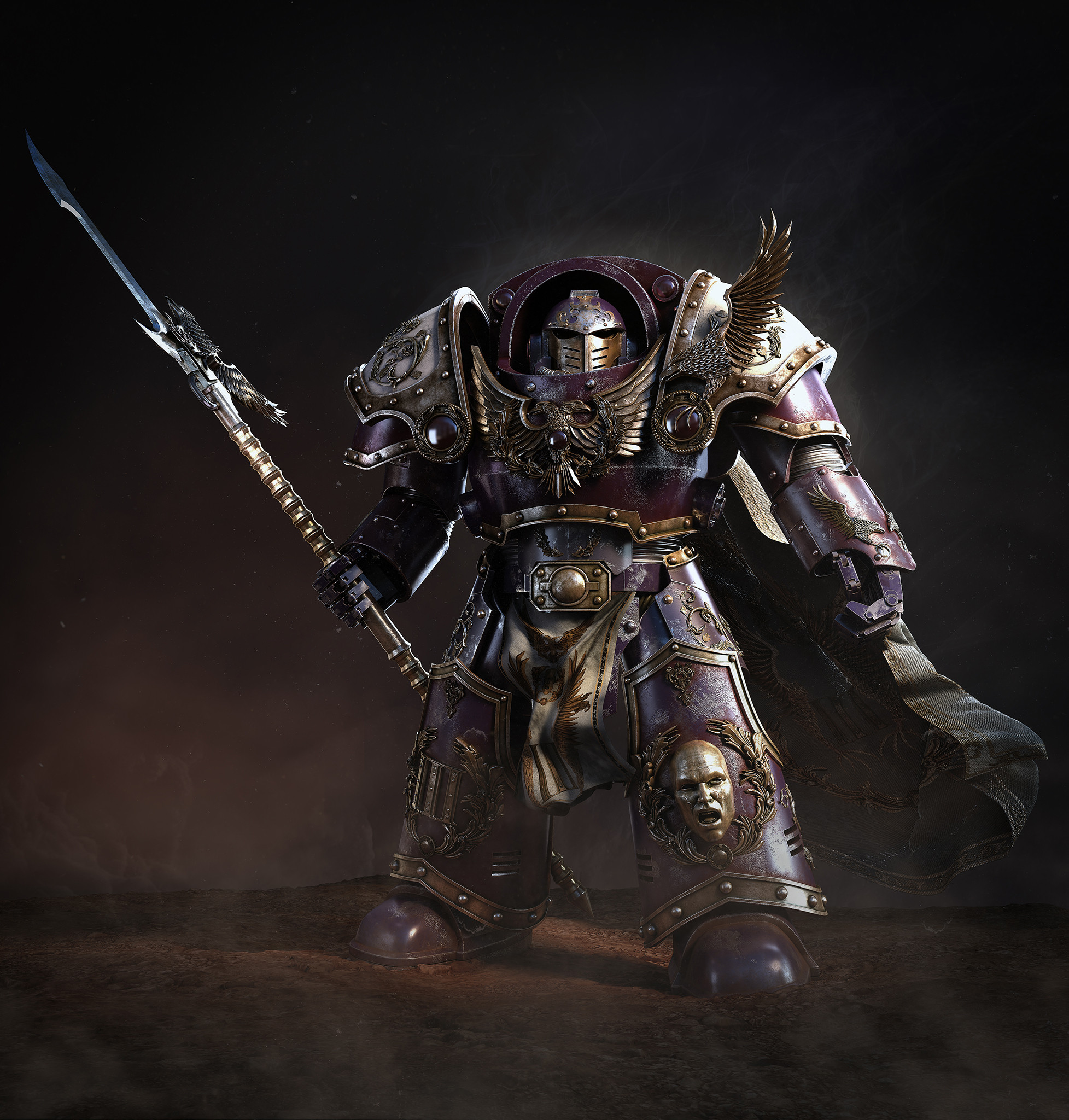 Dmitriy Mironov - Emperor's Children Phoenix Terminators Warhammer 30k ...