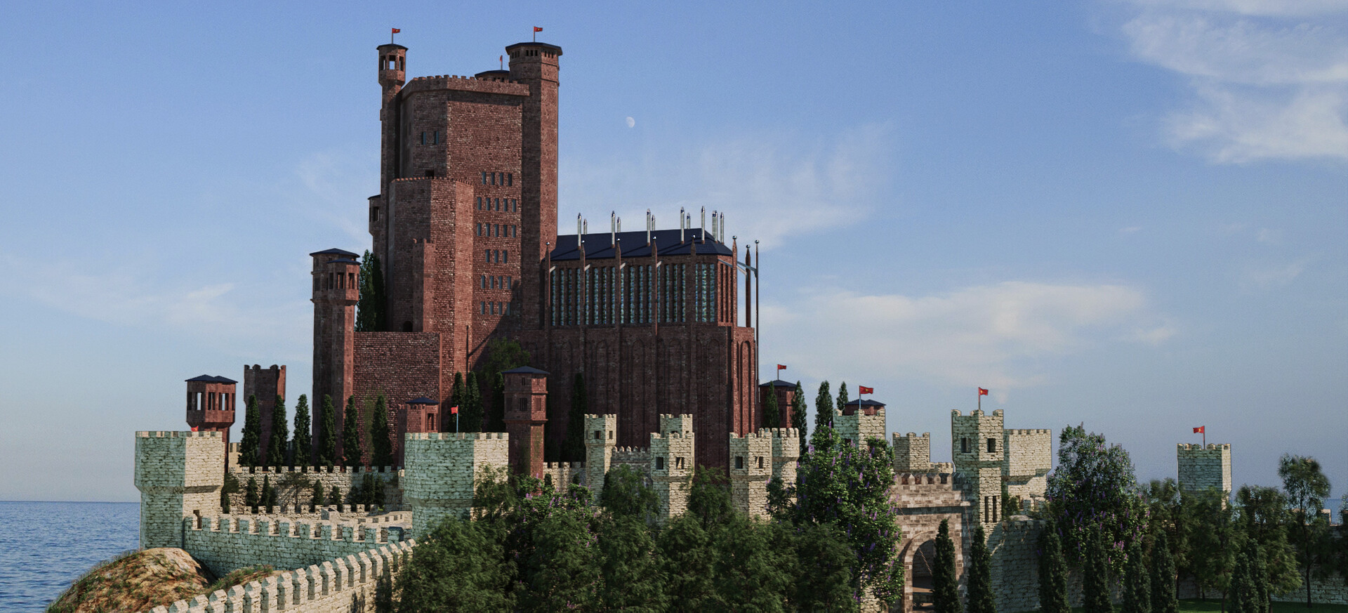 ArtStation - Red keep