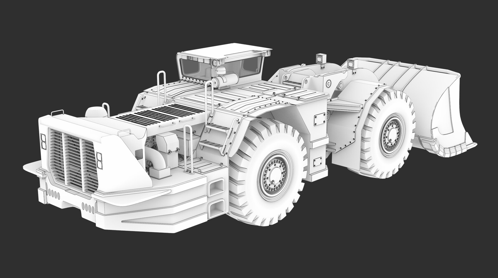 Oliver Apin - Caterpillar R2900G Underground Mining Loader