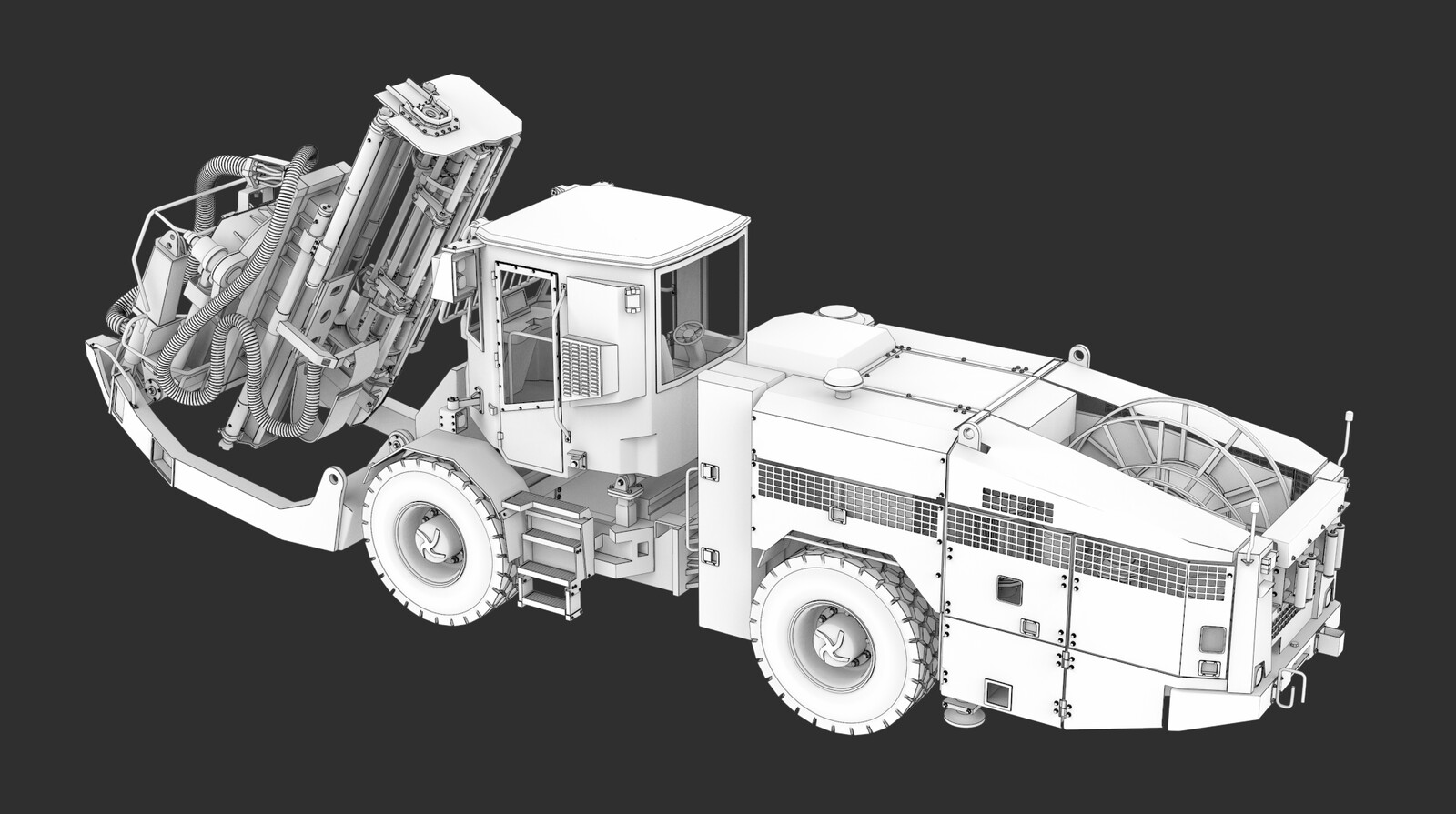 Oliver Apin - Sandvik DL421 3D Model