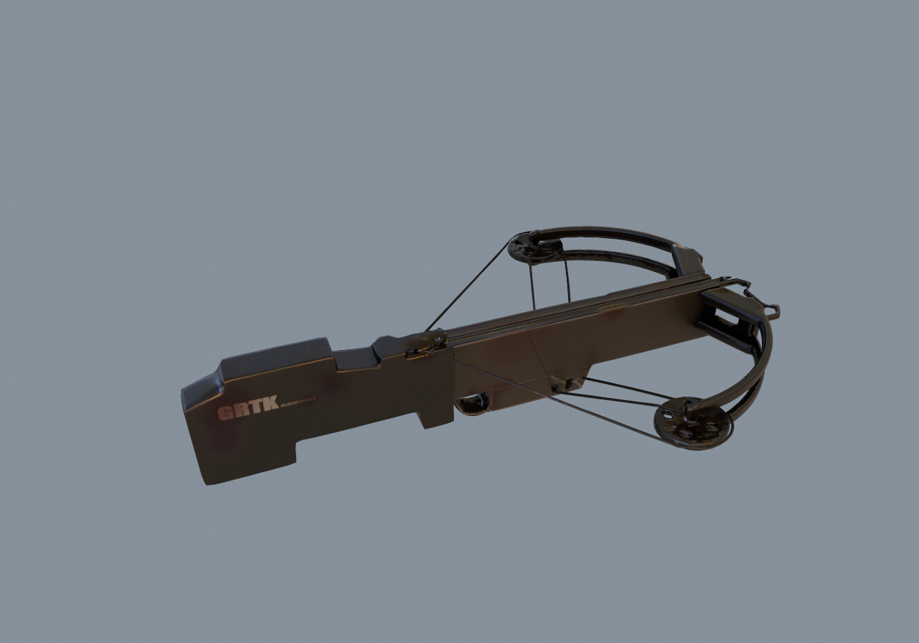 ArtStation - Damaged crossbow