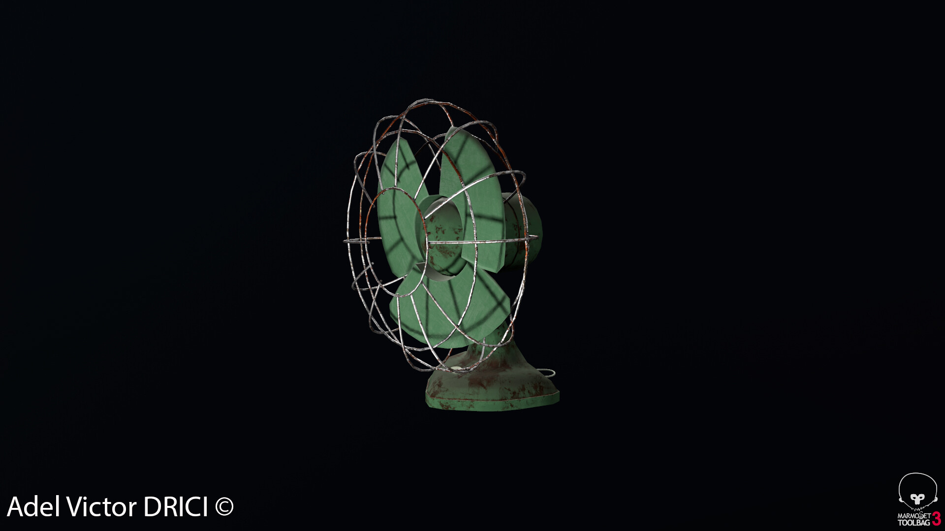 ArtStation - Vieux Ventilateur Cassé (Old Broken Fan)
