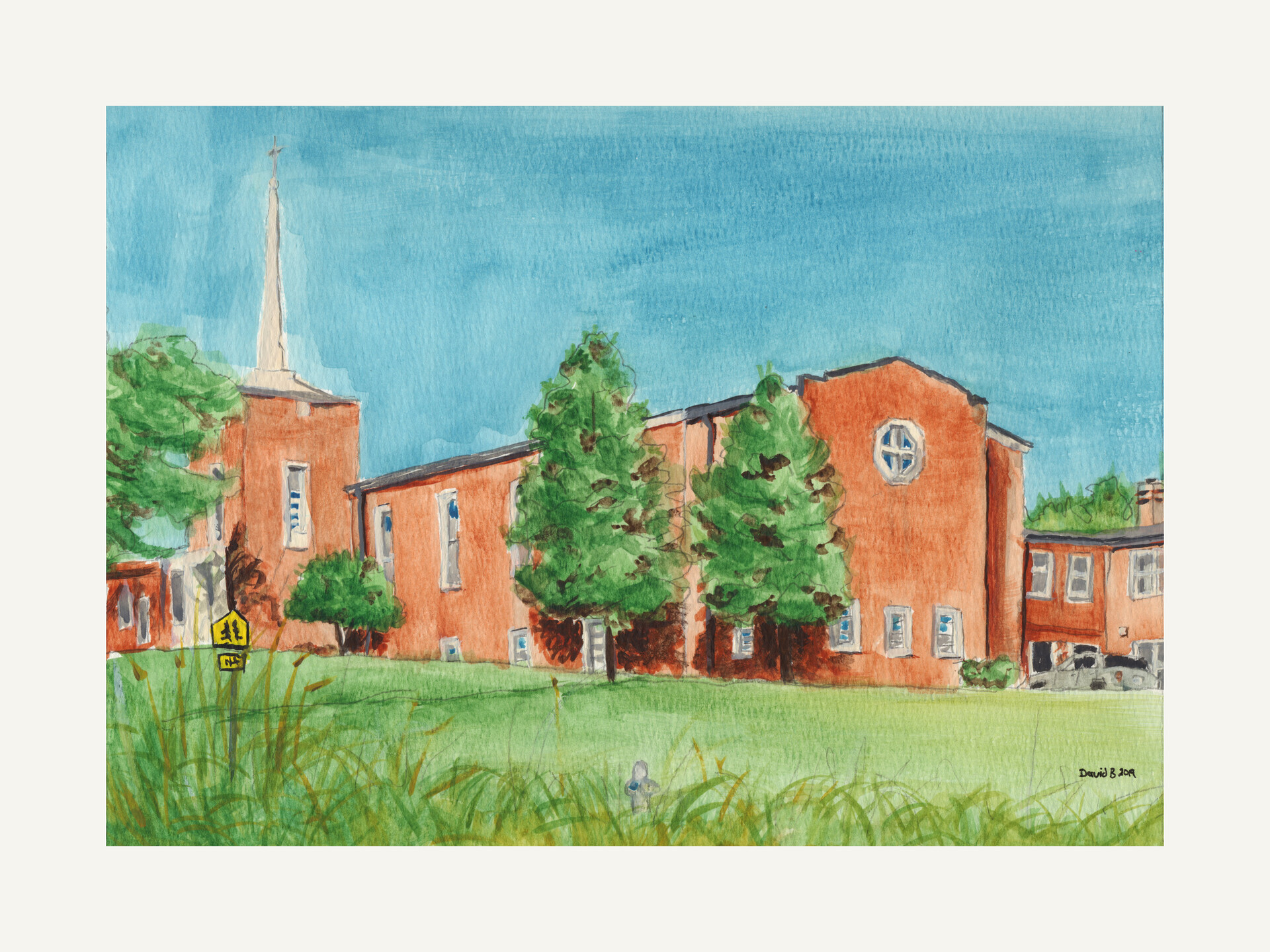 David Brown - Plein Air paintings