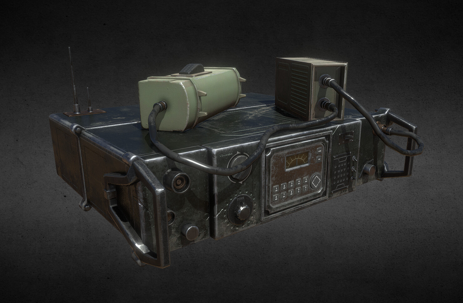 ArtStation - WW2 Radio