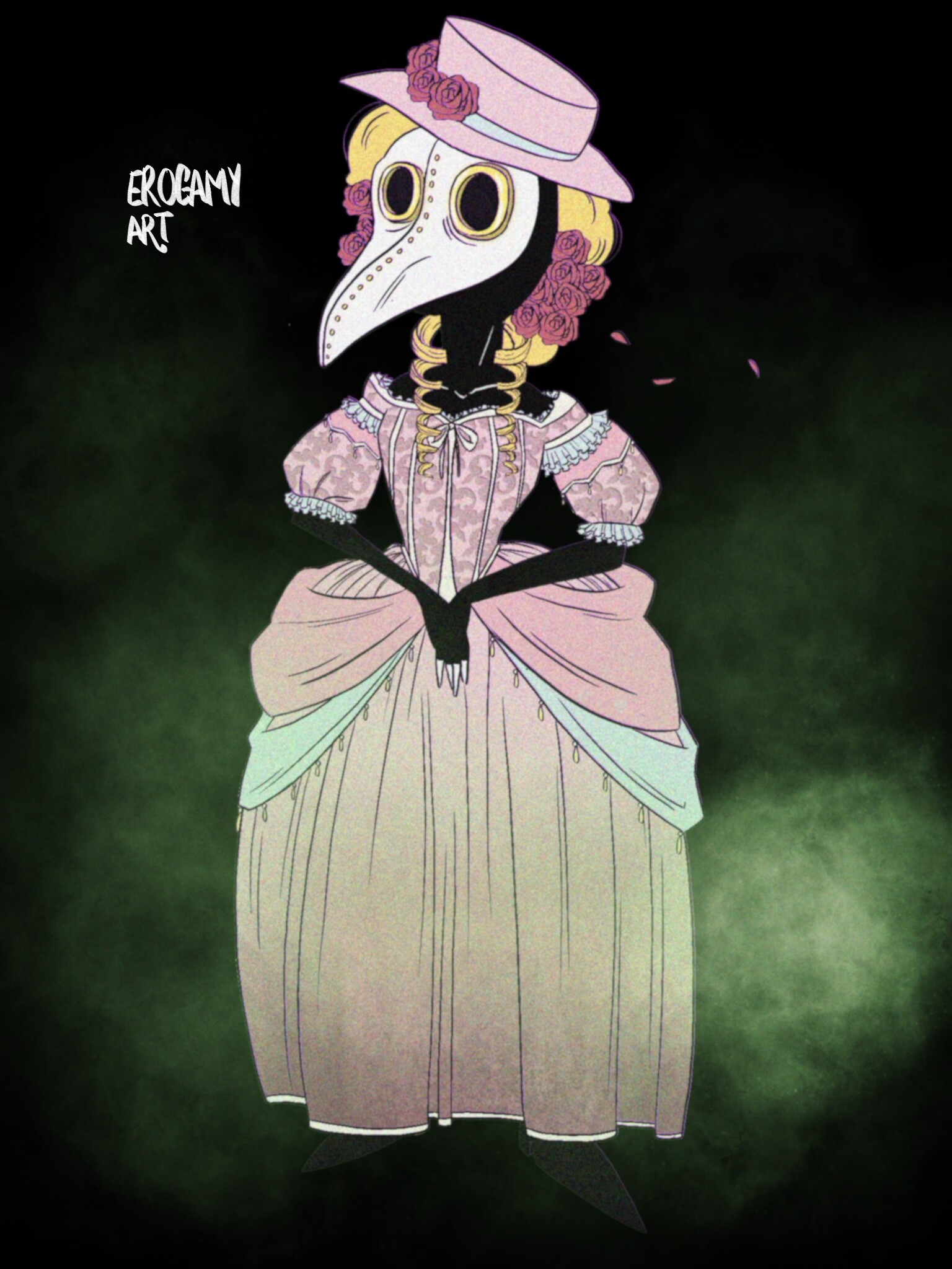 ArtStation - Character design: Lady Plague