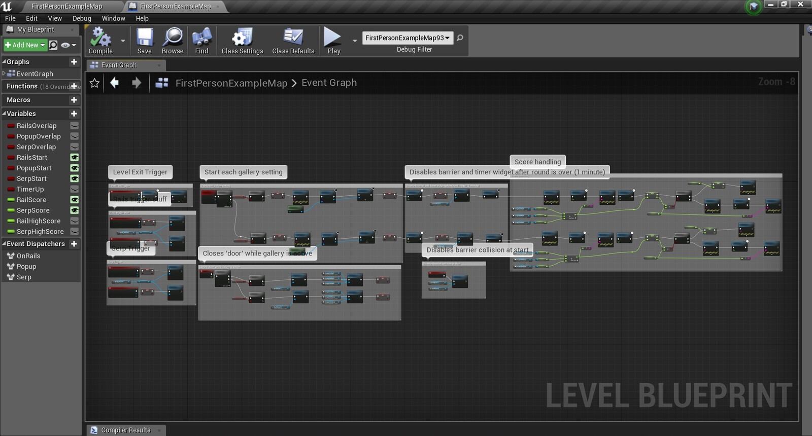 Kristin Harris - Shooting Gallery UE4 level