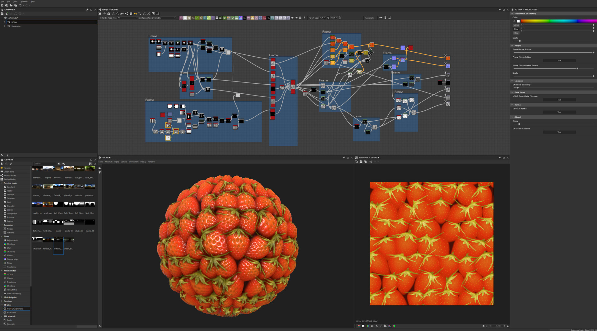 mino 8601 - Procedural Strawberry