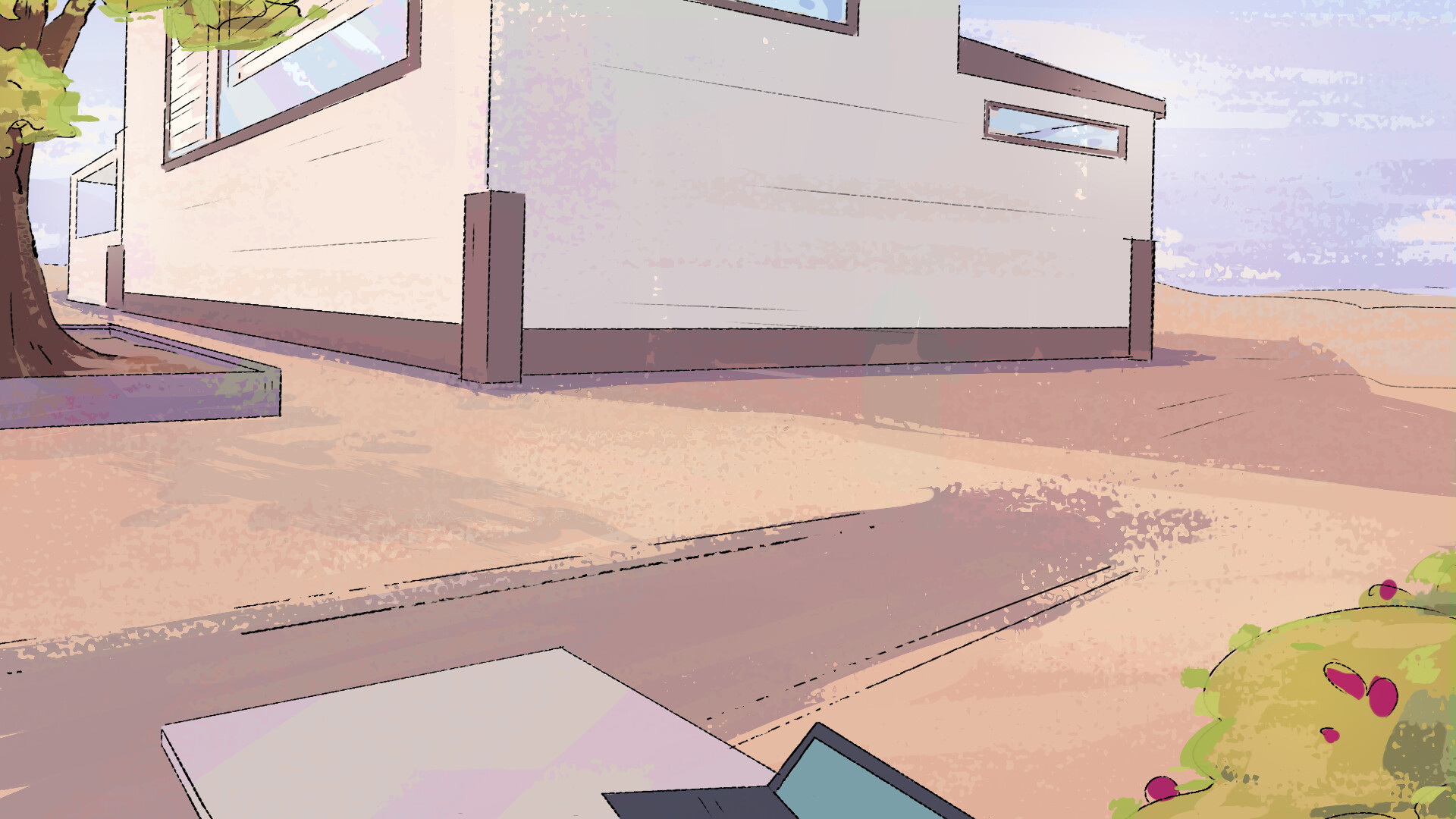 Juliana Ch - concepts and backgrounds for an animation short