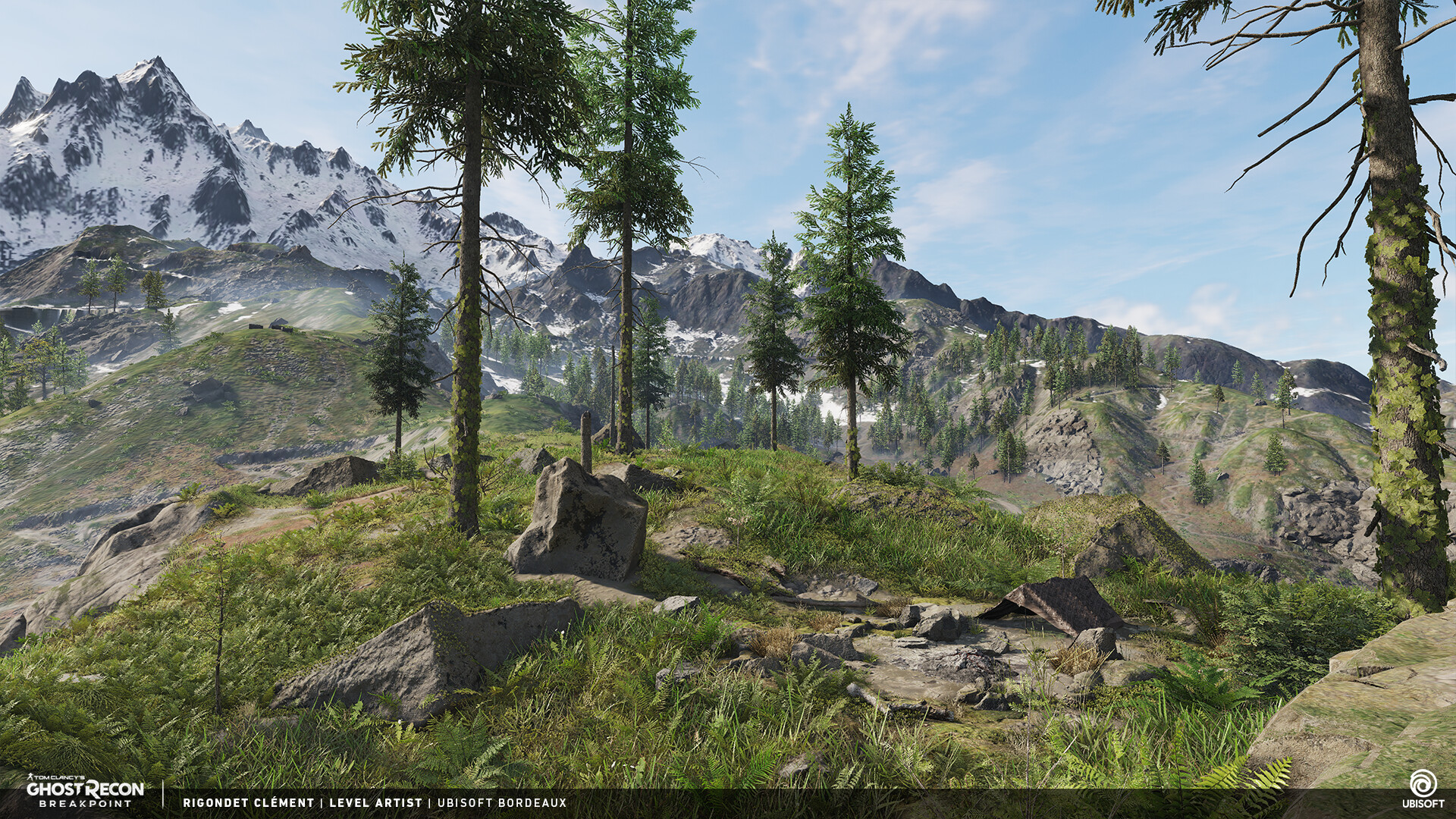 Clément Rigondet - Bivouac - Meadow Lands Biome - Ghost Recon : Breakpoint