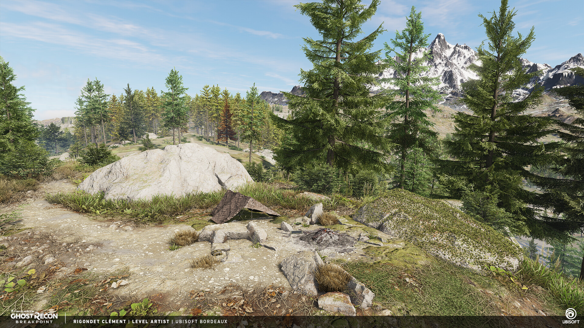 Clément Rigondet - Bivouac - High Cliffs Biome - Ghost Recon Breakpoint